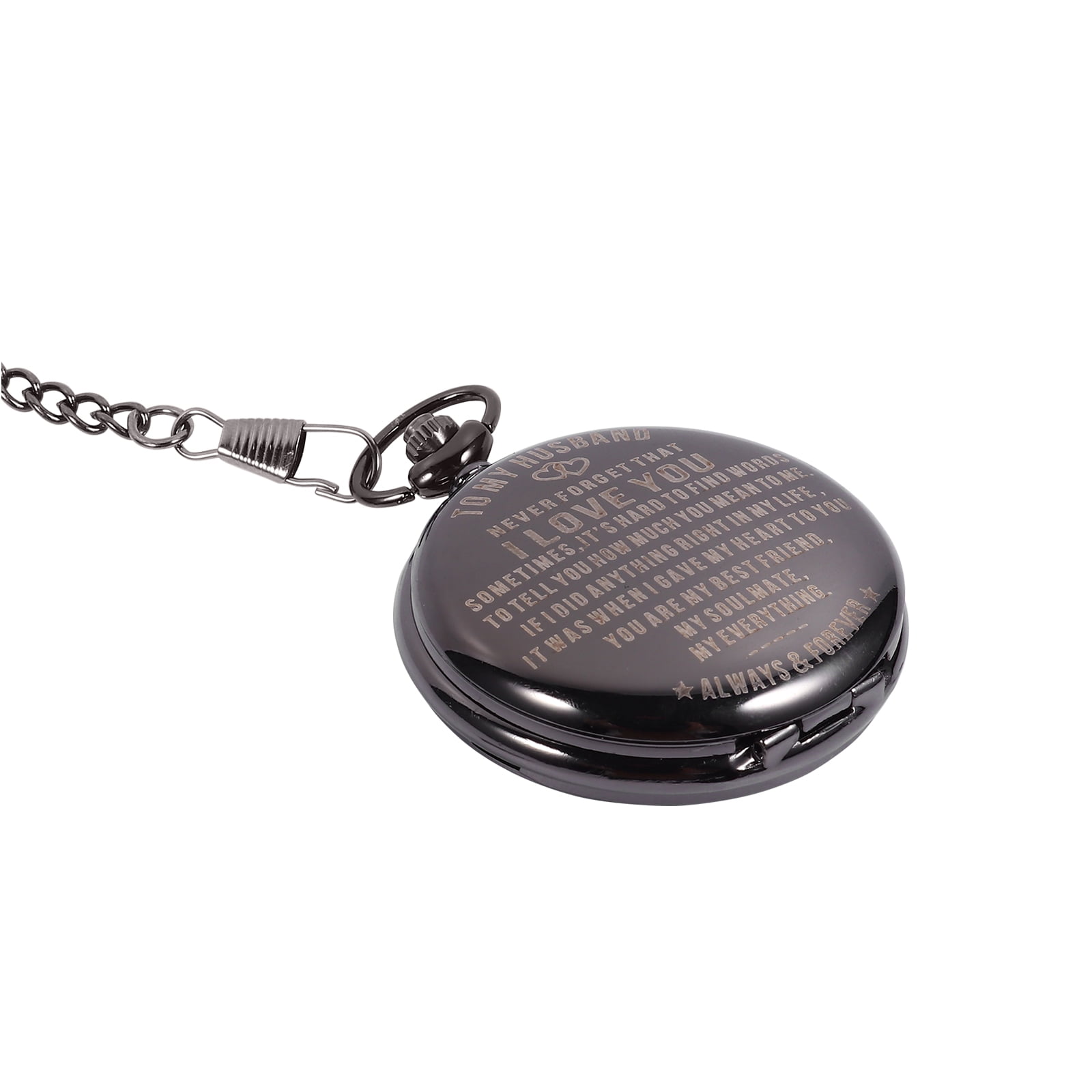 Masteelf Quartz Movement Pocket Watch to Husband Practical Elegant ...