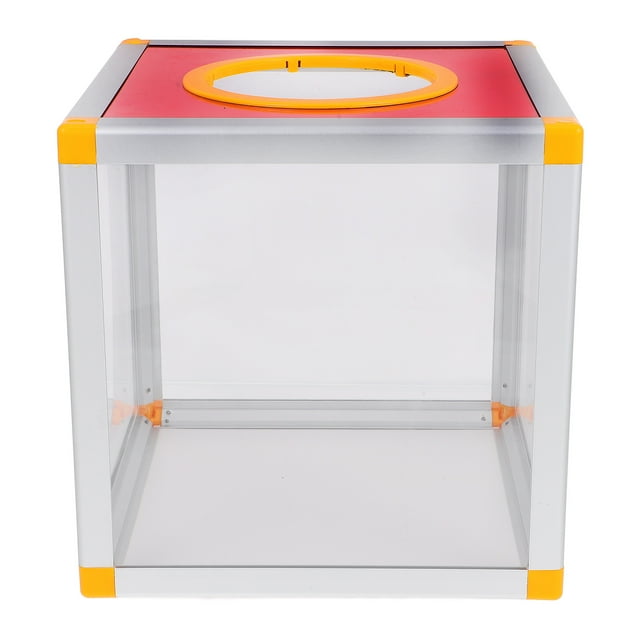 Masteelf Raffle Ball Game Box Clear Ballot Box Raffle Ticket Holder ...