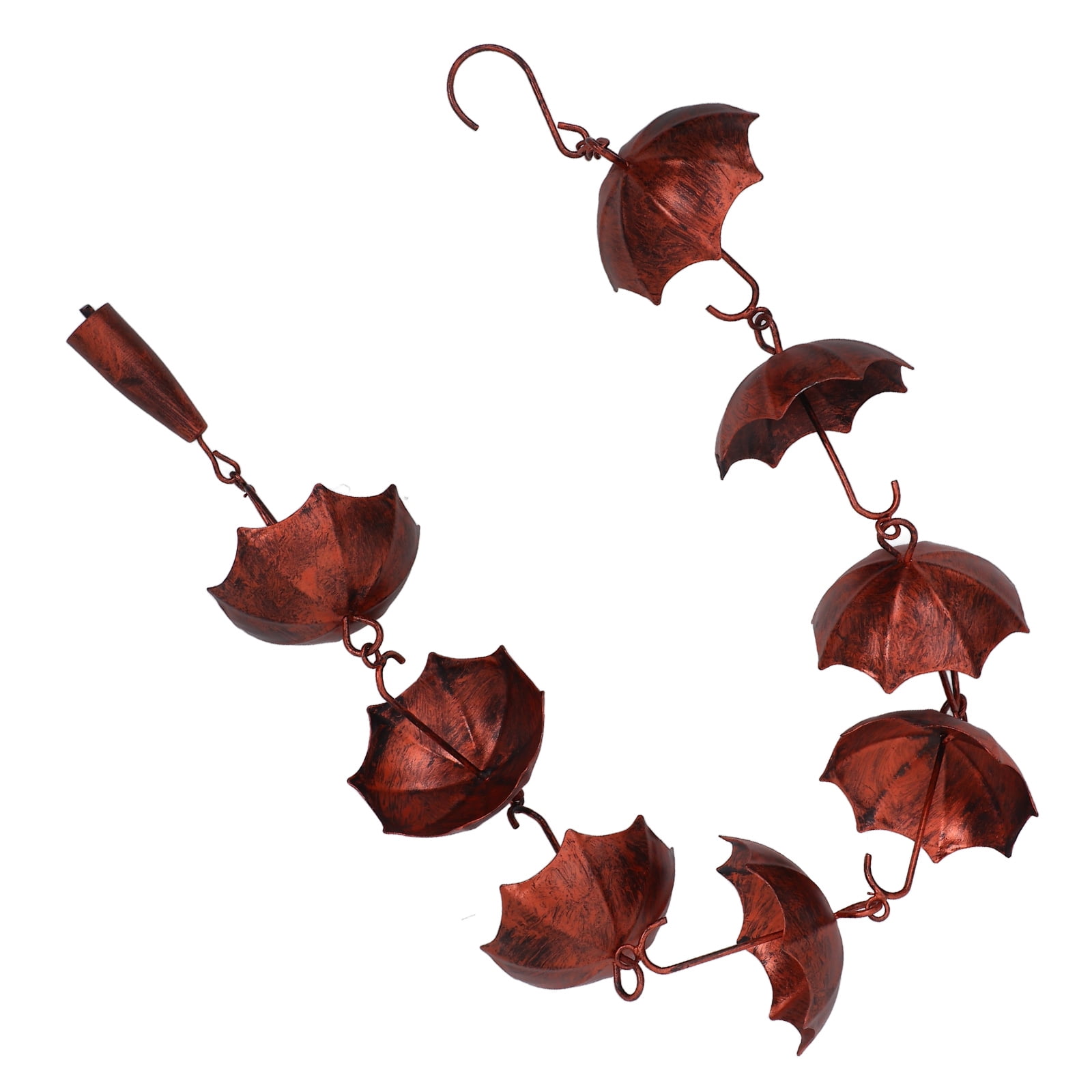 Masteelf Rain Chain Bell for Gutter Downspout Vintage Wind Chime ...