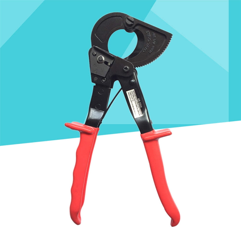 Masteelf Ratchet Wire Line Cable Cutter Heavy Duty Aluminum Copper ...