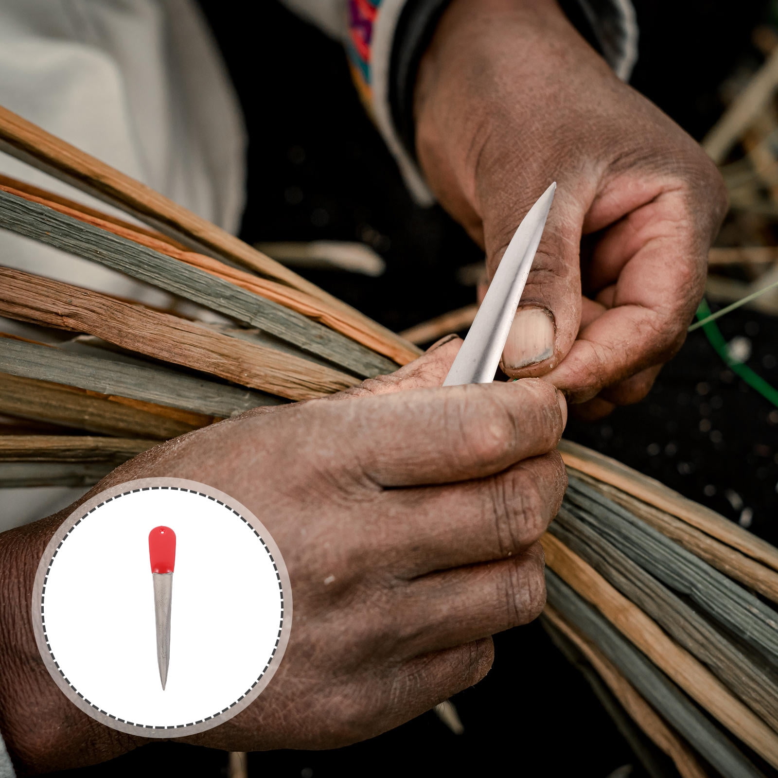 Masteelf Rattan Weaving Tools Wicker Maintenance Furniture Accessory ...