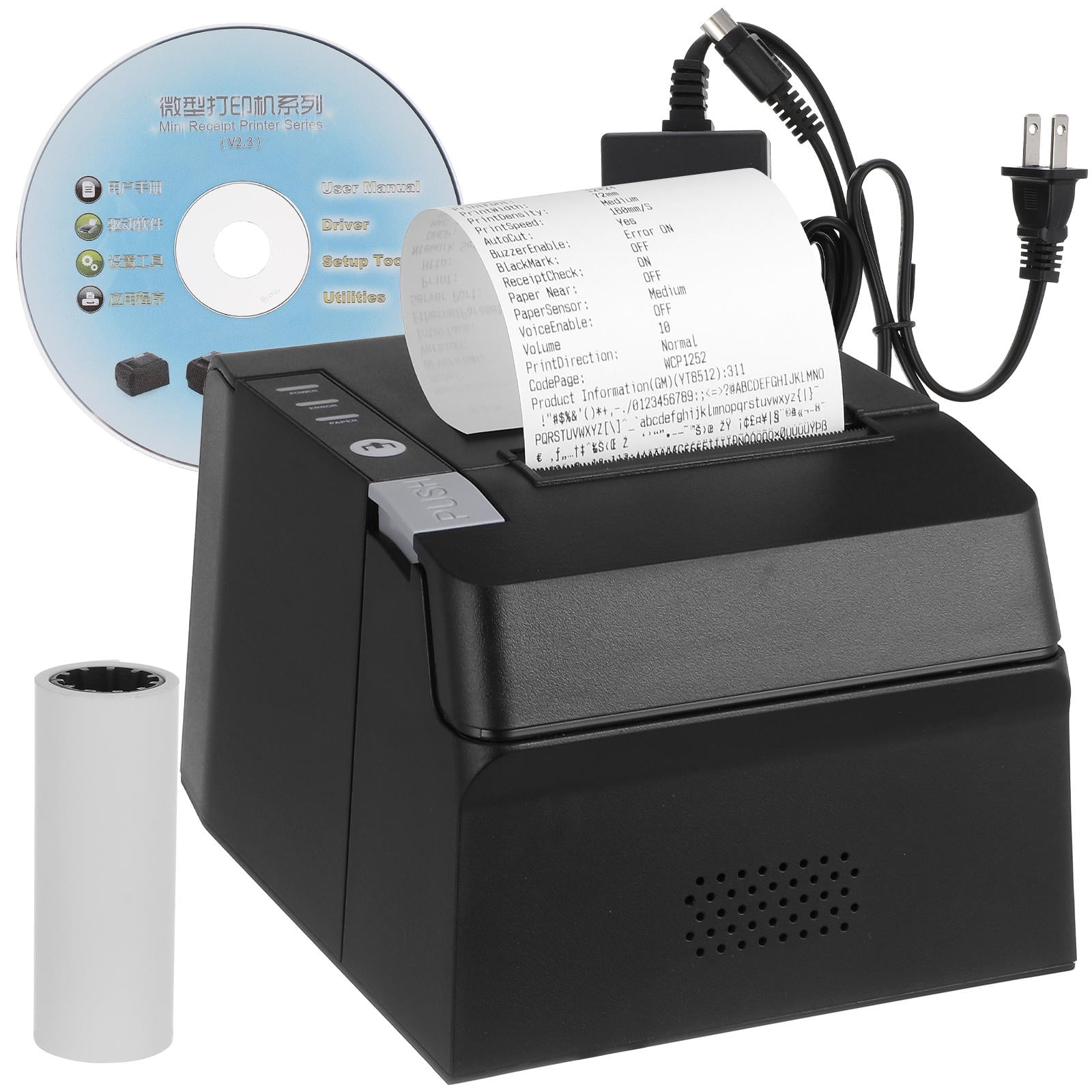 Masteelf Receipt Printer Pos Printer Thermal Receipt Printer Square Pos ...