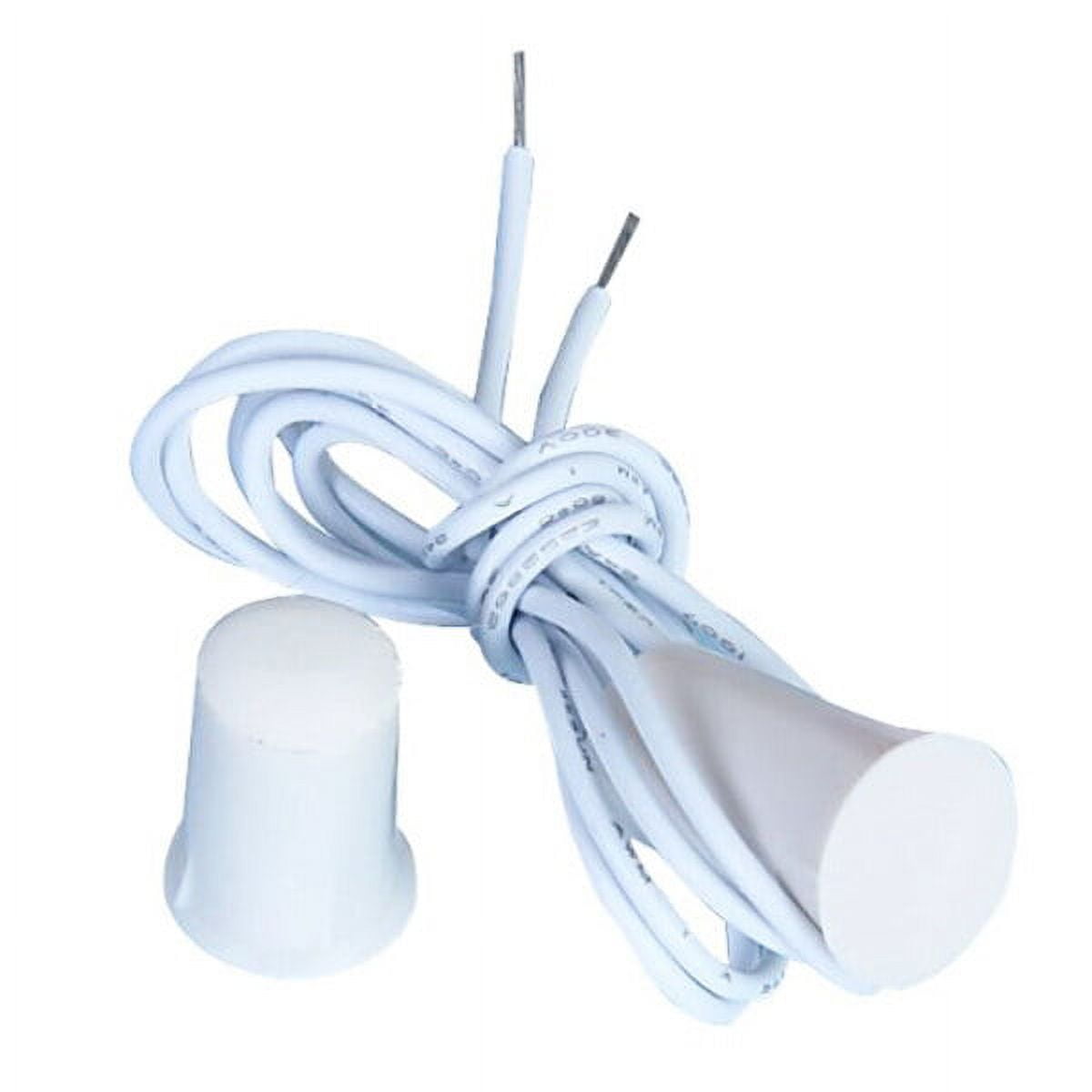 Masteelf Recessed Magnetic Door Window Contacts Alarm Reed (White ...