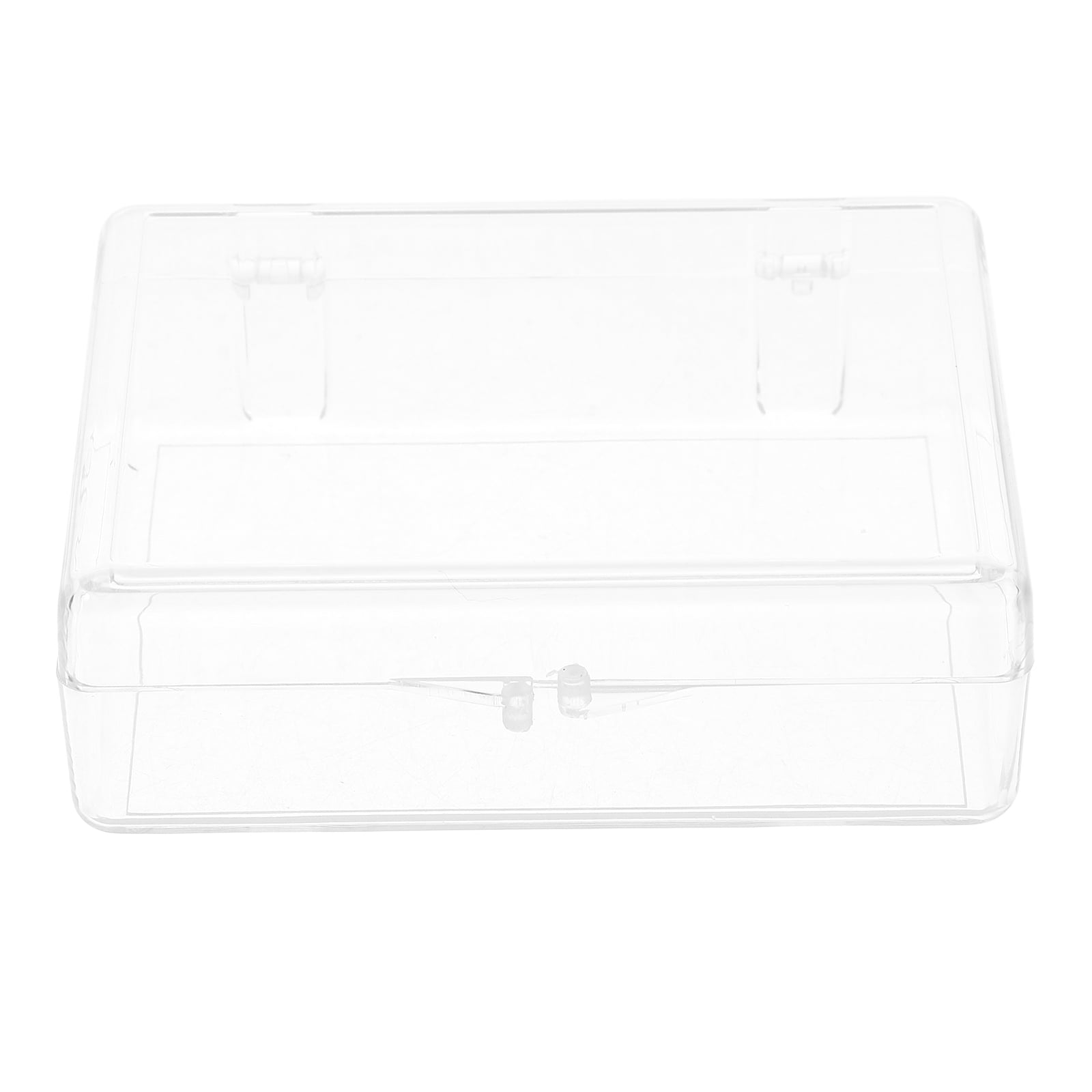 Masteelf Rectangle Storage Box Empty Display Case Multifunctional ...