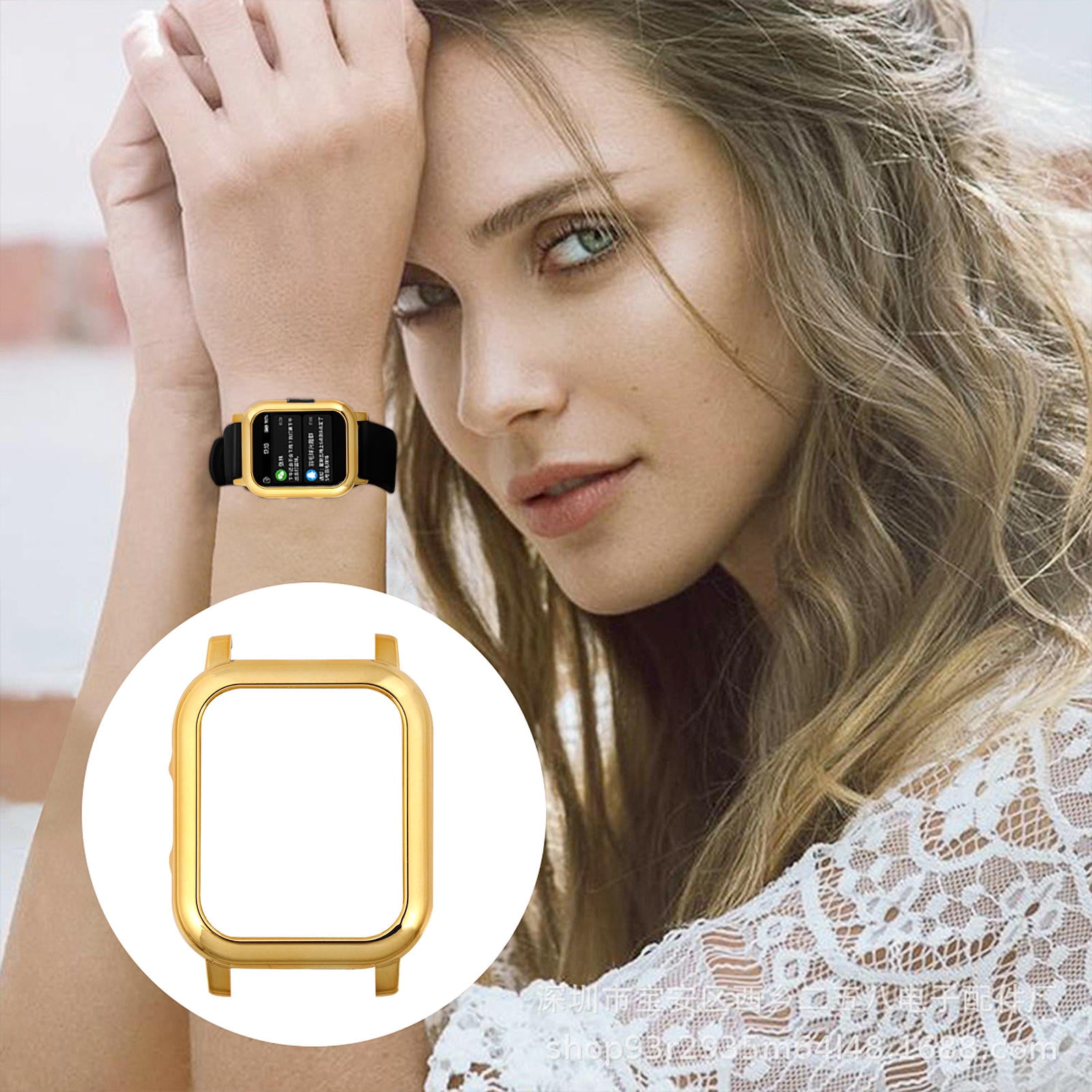 Masteelf Rectangular Watch Case Practical Accessory Decoration ...