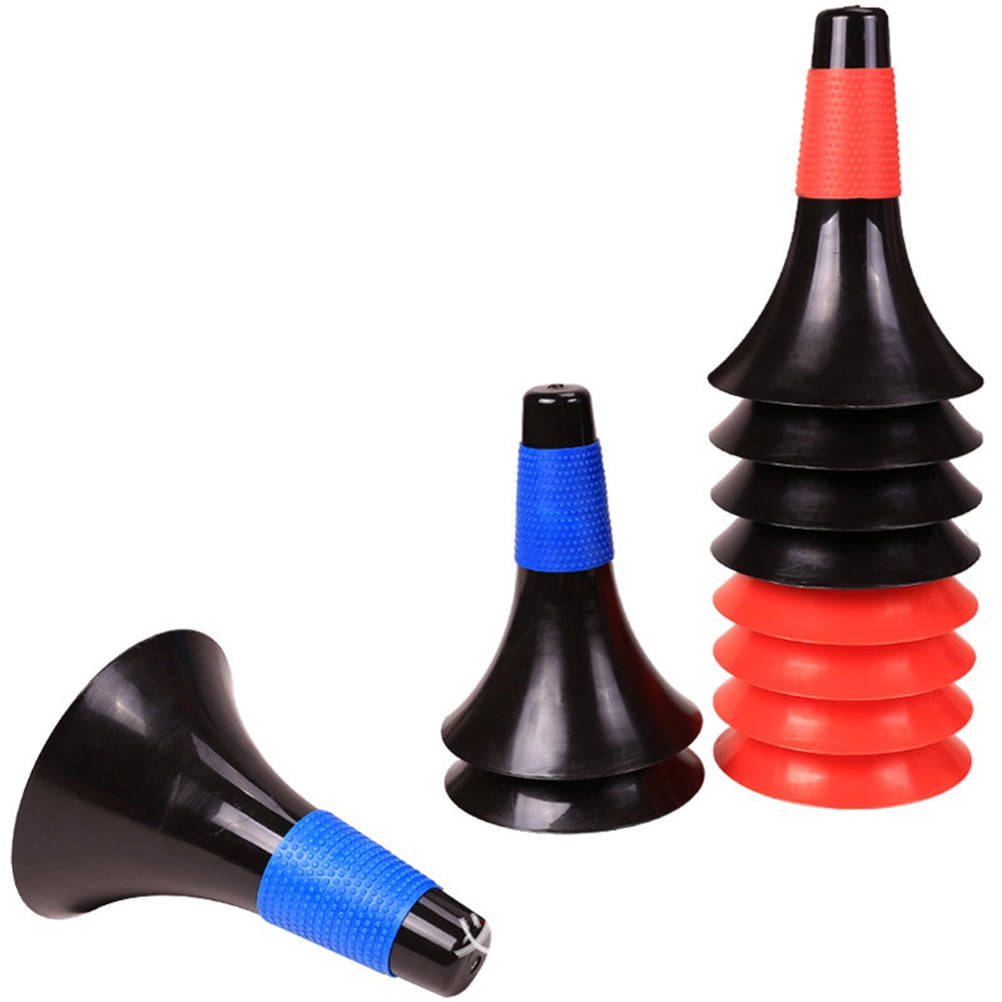 Masteelf Red Cones Rolling Flag Bucket Marker Private Education Child ...