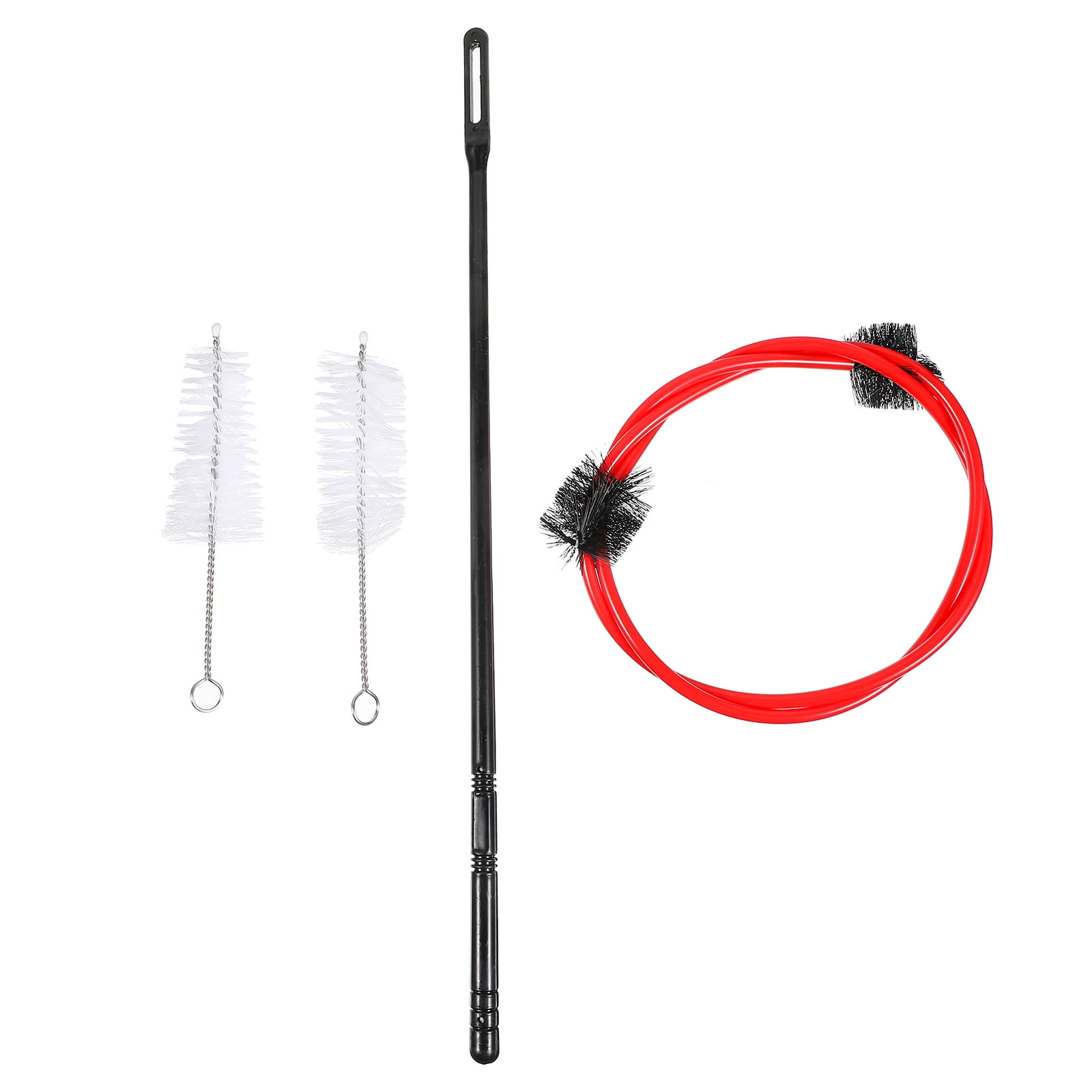 Masteelf Red Cornet Brush Cleaning Kit for Trumpet and Tubular ...