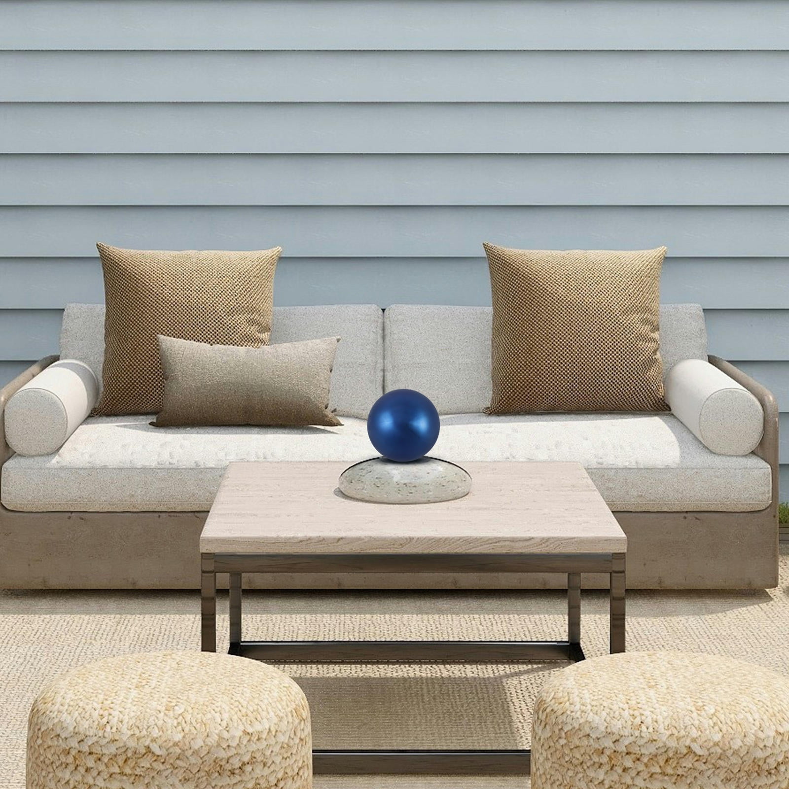 Masteelf Reflective Ball Large Shiny Balls Unbreakable Gazing Mirror ...