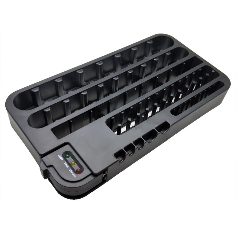Masteelf Removable Battery Tester Battery Organizer Storage Box Case ...