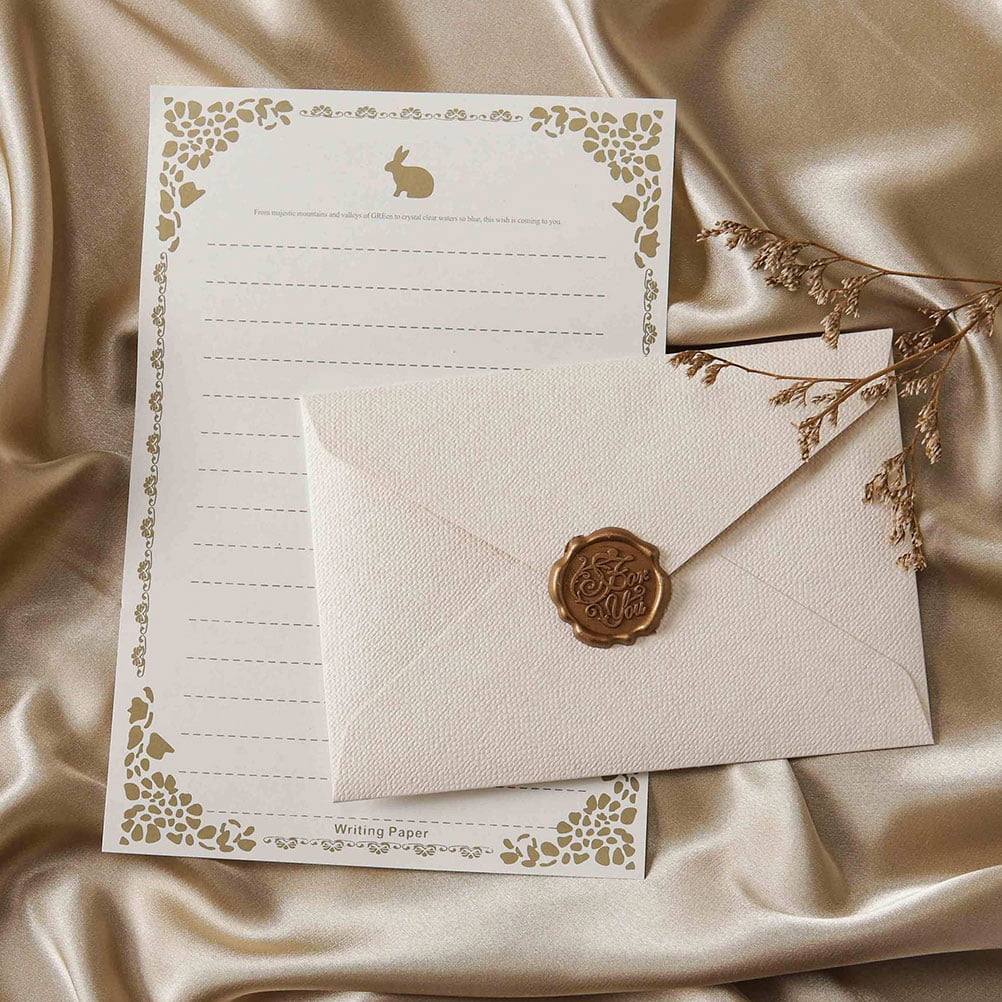 Masteelf Retro Letter Paper Stationery Writing Stationary Old for ...