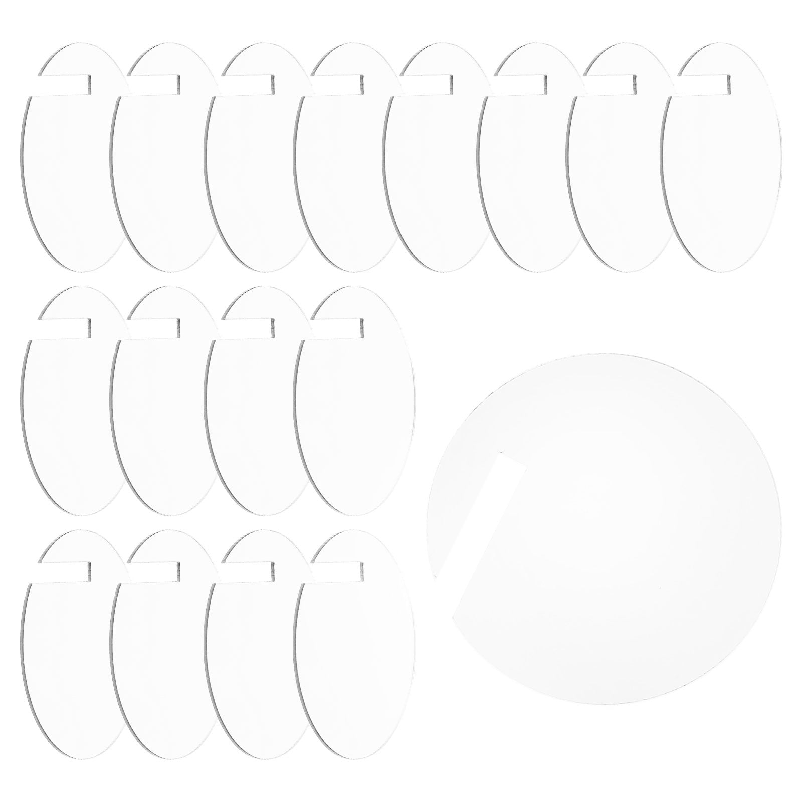 Masteelf Reusable Acrylic Drink Tags for Parties and Gatherings ...