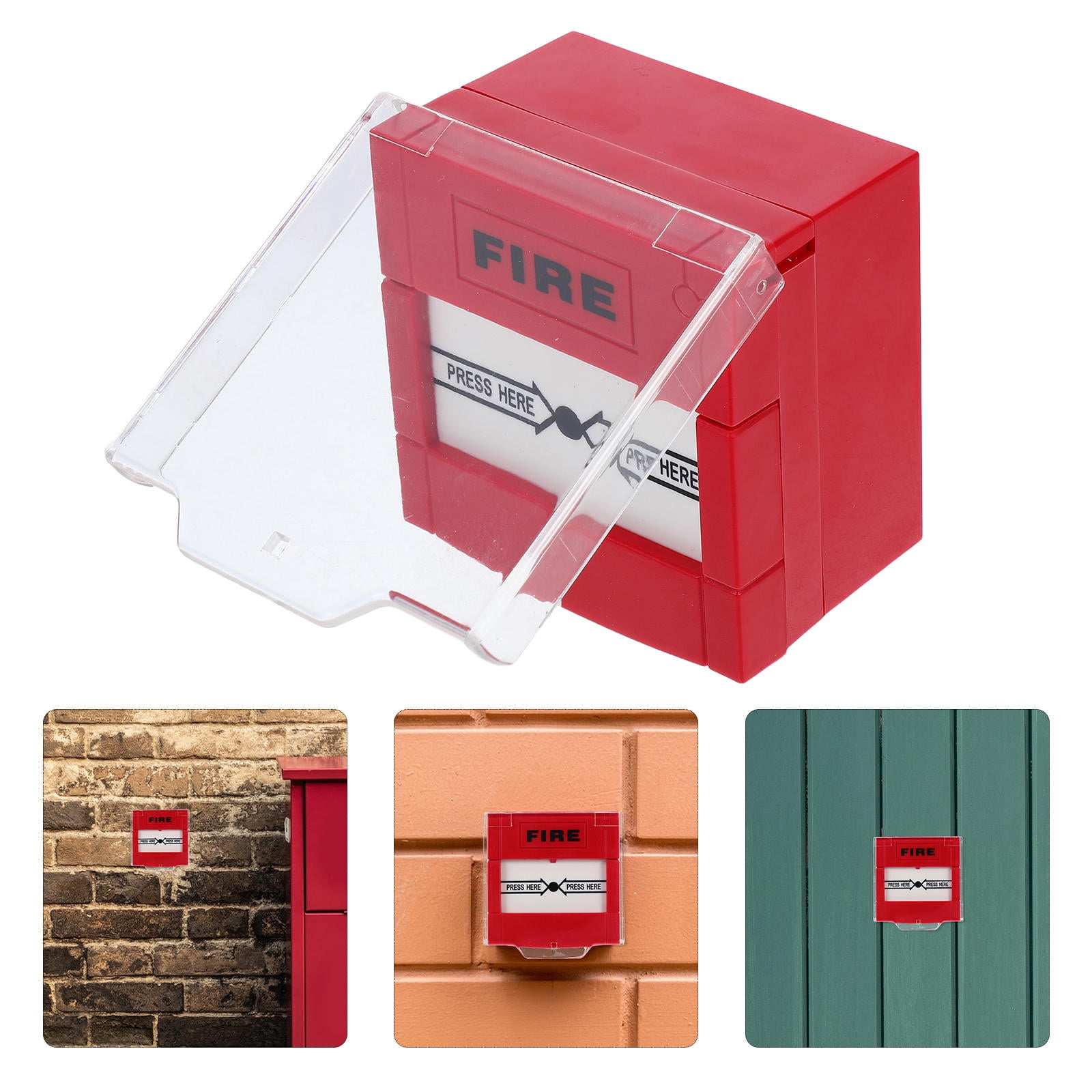 Masteelf Reusable Manual Button Emergency Call Point With Quick ...