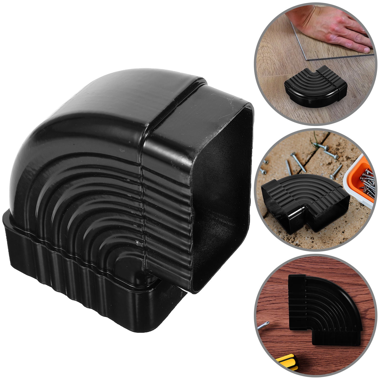 Masteelf Right Angle Downspout Elbow Connector Made of Aluminum Alloy ...