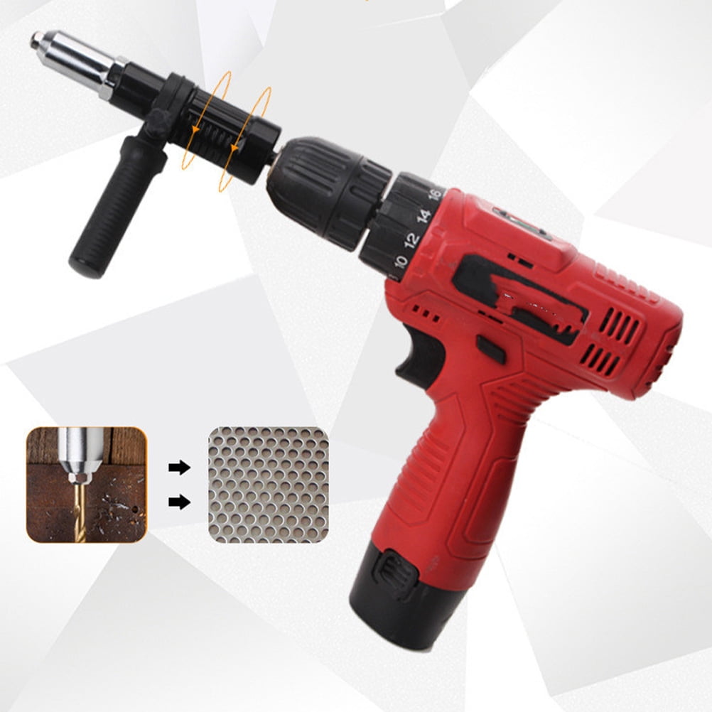 Masteelf Rivets Riveter Rivet Head Pulling Rivet Machine 14.2x3.5cm ...