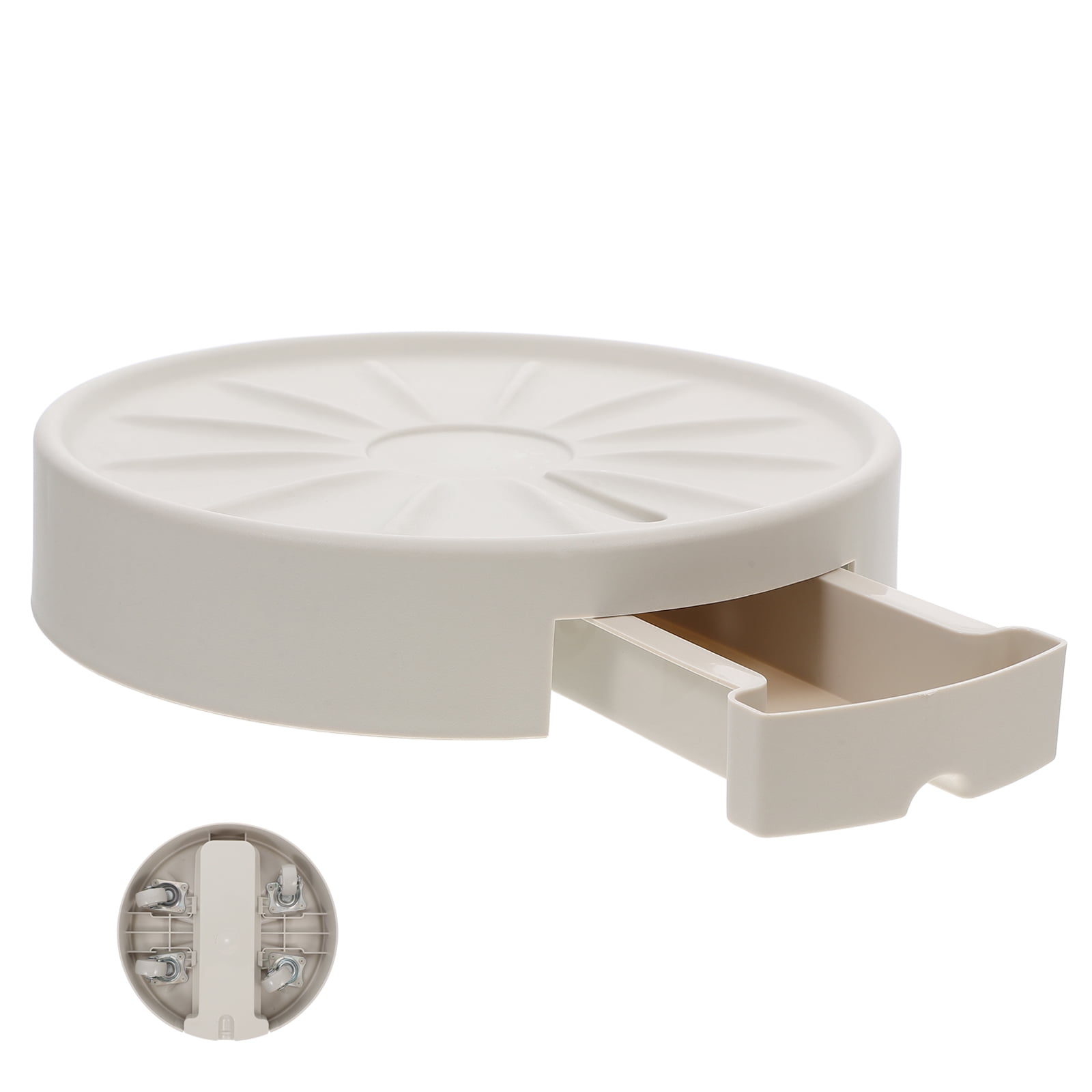 Masteelf Rolling Flower Pot Tray with Casters Humidity Tray for Indoor ...