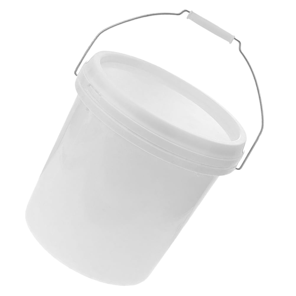 Masteelf Round Bucket 10L Paint Bucket Empty Paint Bucket Favor ...