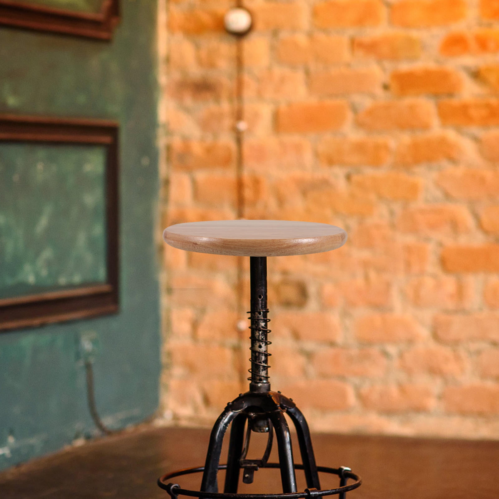 Masteelf Round Chair Seat Top Bar Stool Replacement Seat Stool Cover ...