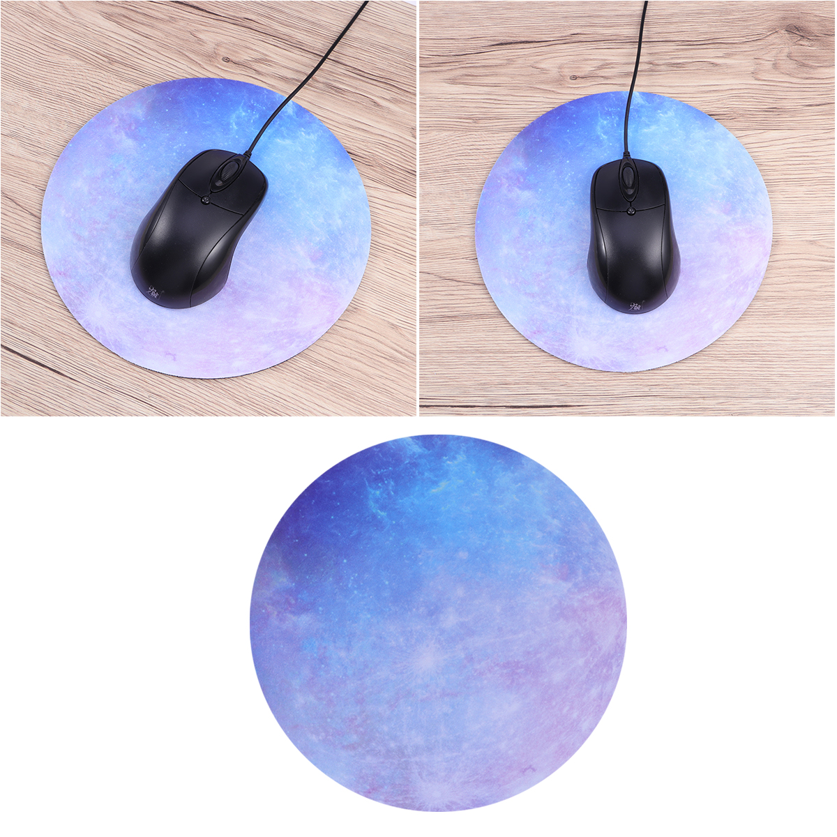 Masteelf Round Mouse Pad Planet Series Mat Romantic Gaming Mouse Pad ...