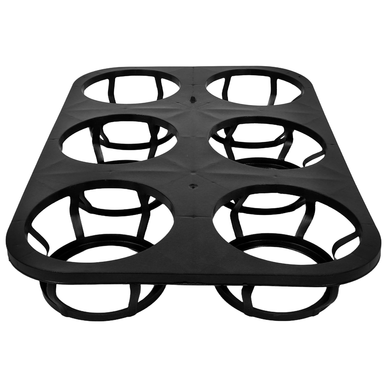 Masteelf Round Nursery Pot Tray With 6 Cell Plant Trays Flower Pot ...