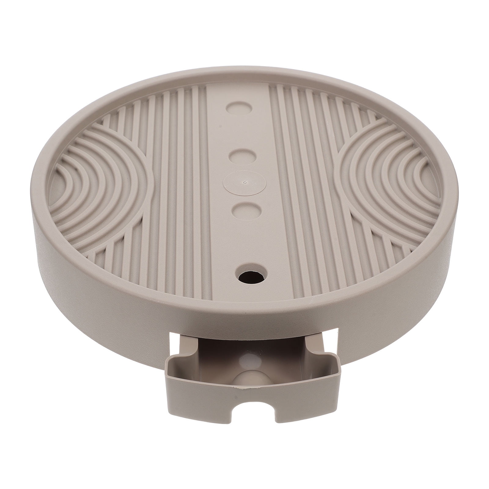 Masteelf Round Planter Tray with Rolling Casters Planter Tray with ...