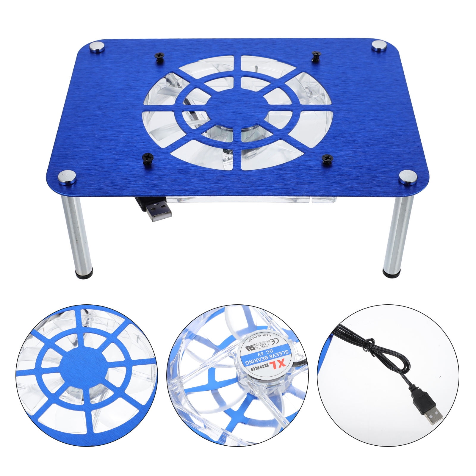 Masteelf Router Cooling Rack USB Cooling Fan 22X16X7.5CM - Walmart.com