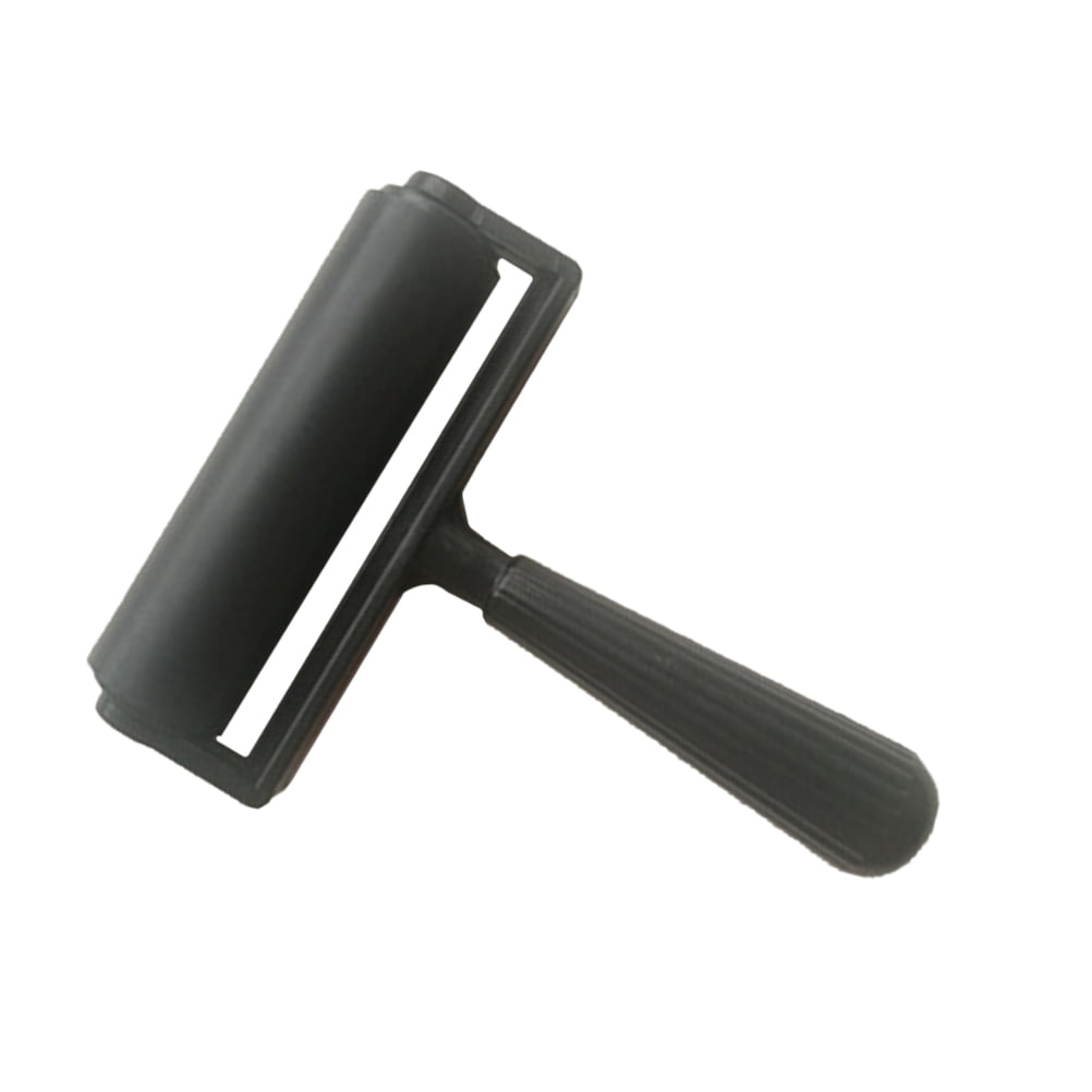 Masteelf Rubber Roller for Printmaking with Smooth Cylinder and ...