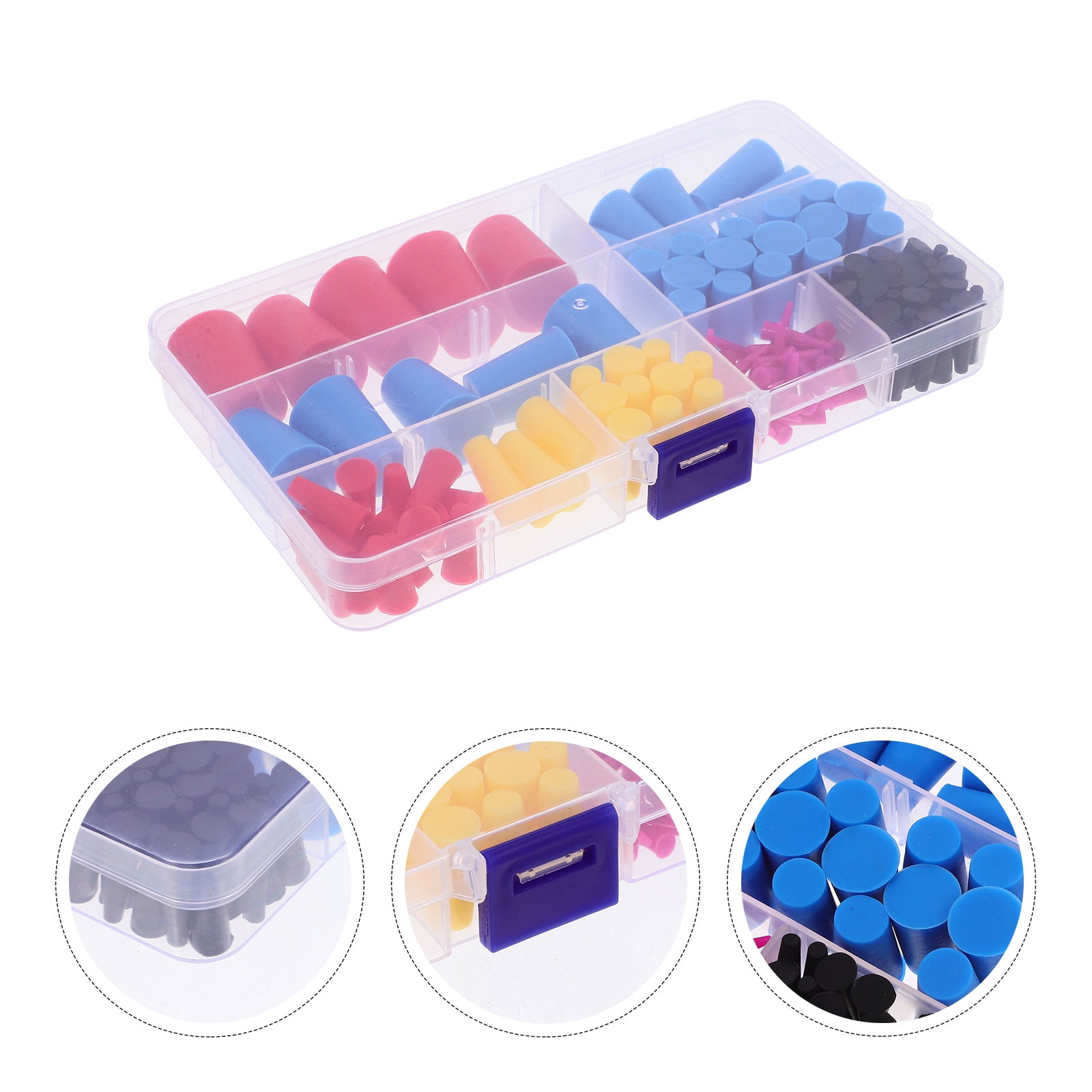 Masteelf Rubber Sealing Plugs for Lab Tubes and Flasks with 8 Versatile ...