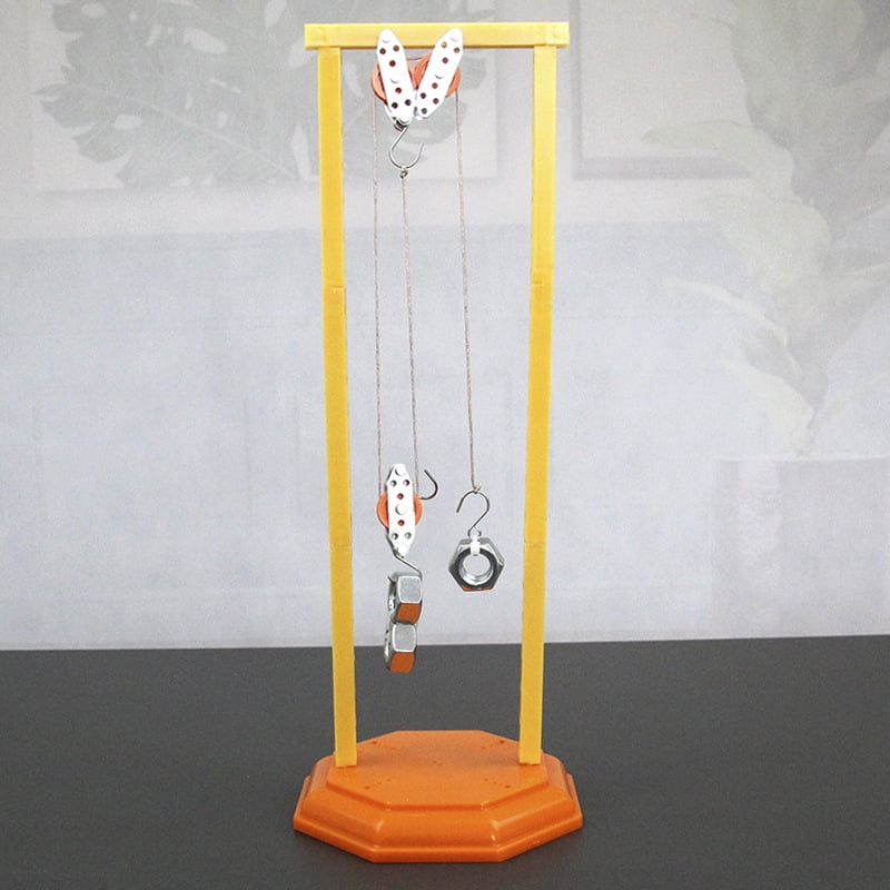 Masteelf STEM Building Toys for Kids Physics Pulley System Kit with ...