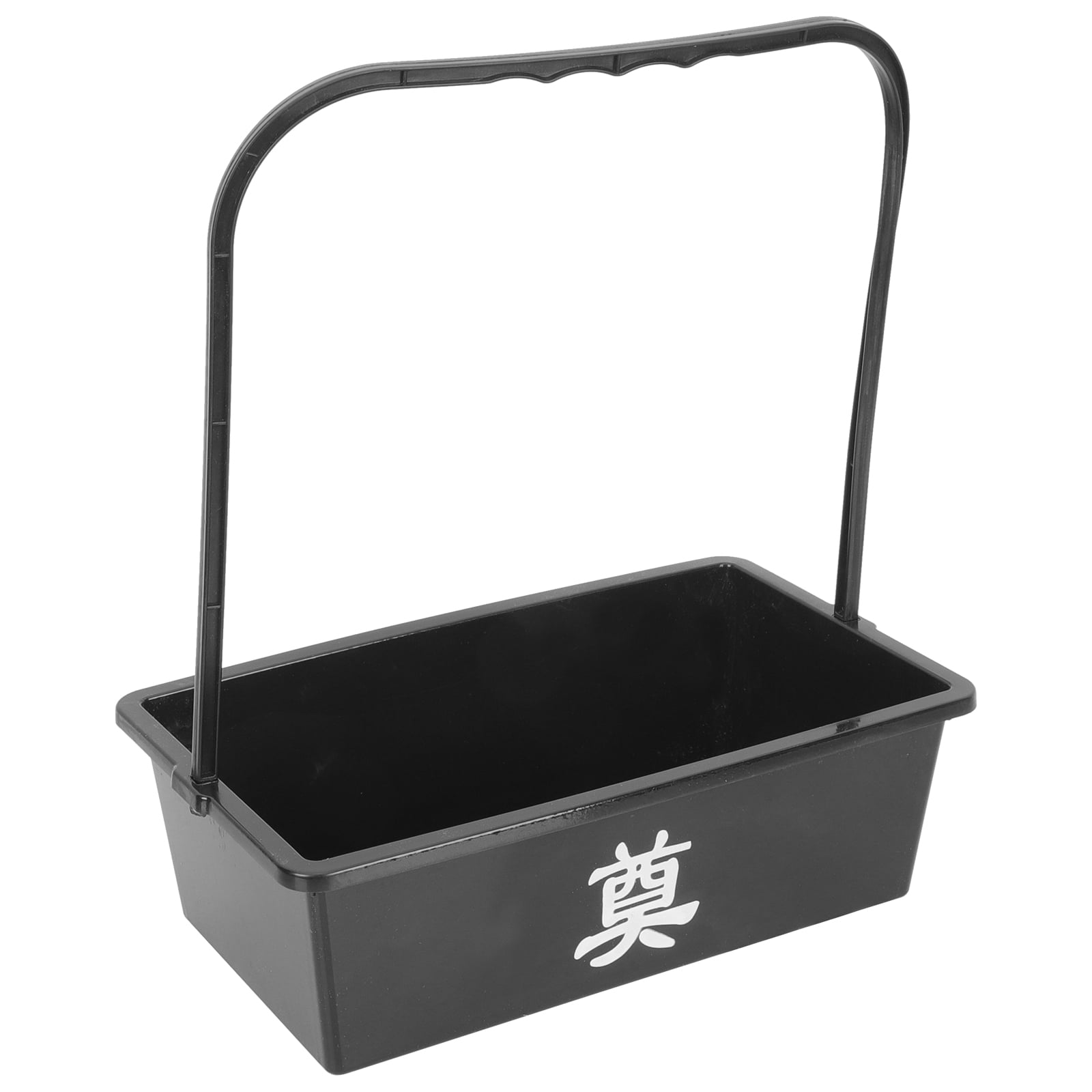 Masteelf Black Sacrificial Flower Basket Cemetery Vase Floral Container ...