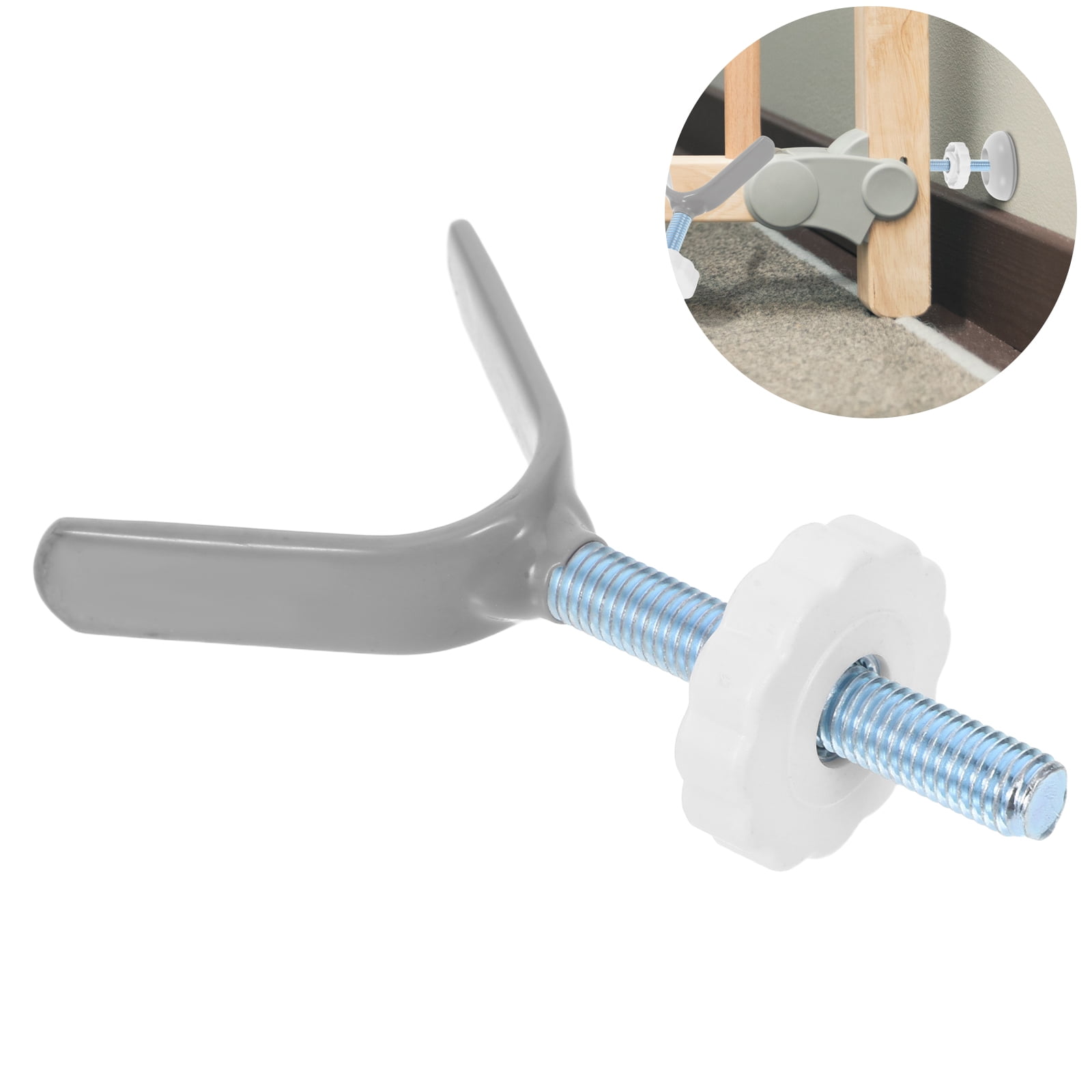 Masteelf Safety Banister Adapter Gate Hardware for Baby and Pet Gates ...