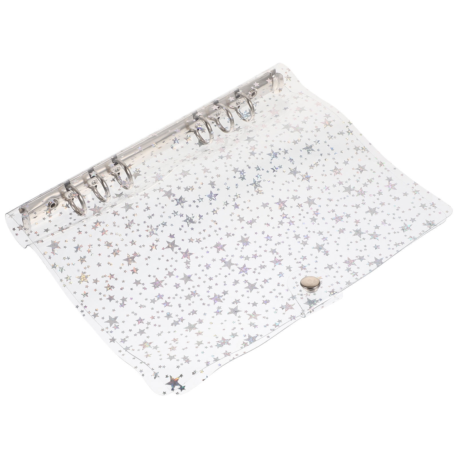 Masteelf Portable Scrapbook Loose Leaf Binder Cover with Shell Design ...