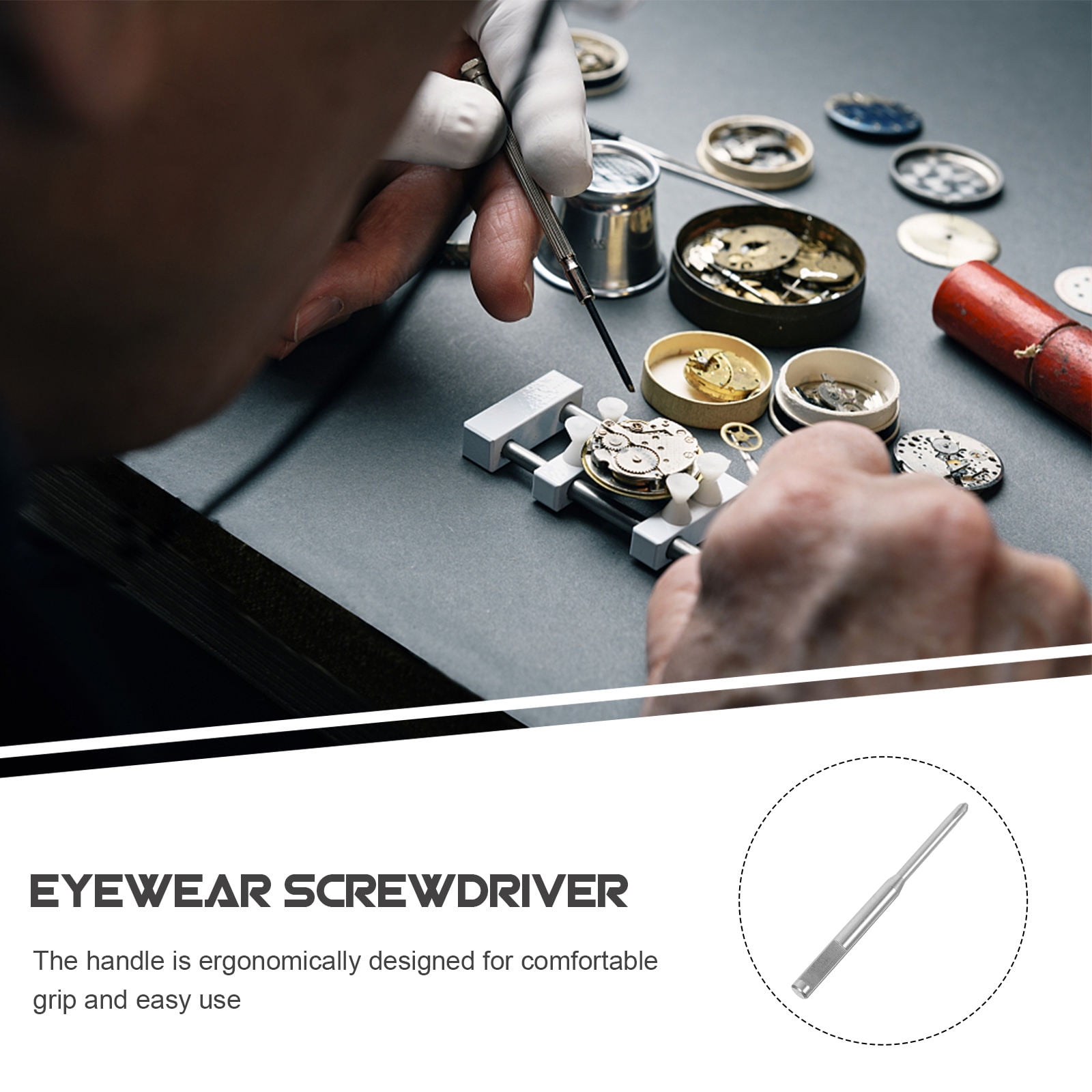 Masteelf Screwdriver Eyeglasses Precision Production Ergonomic Handle ...