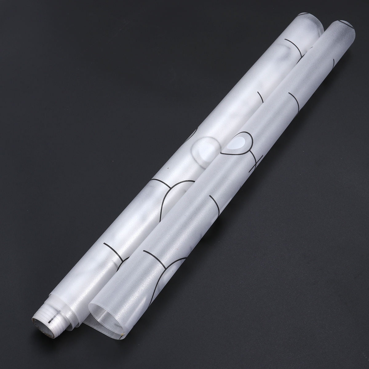 Masteelf Self-Adhesive Privacy Window Film with Circle Pattern, Glass ...