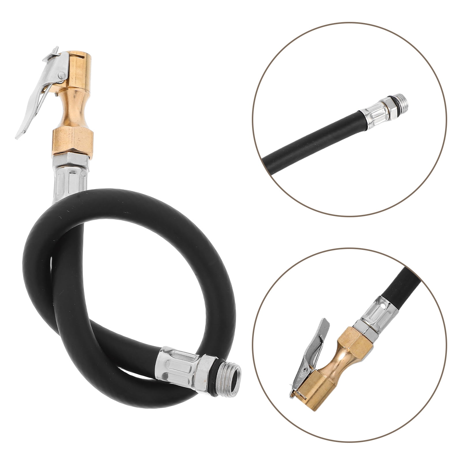 Masteelf Self-Locking Tire Inflation Hose Reliable Bike Tire ...