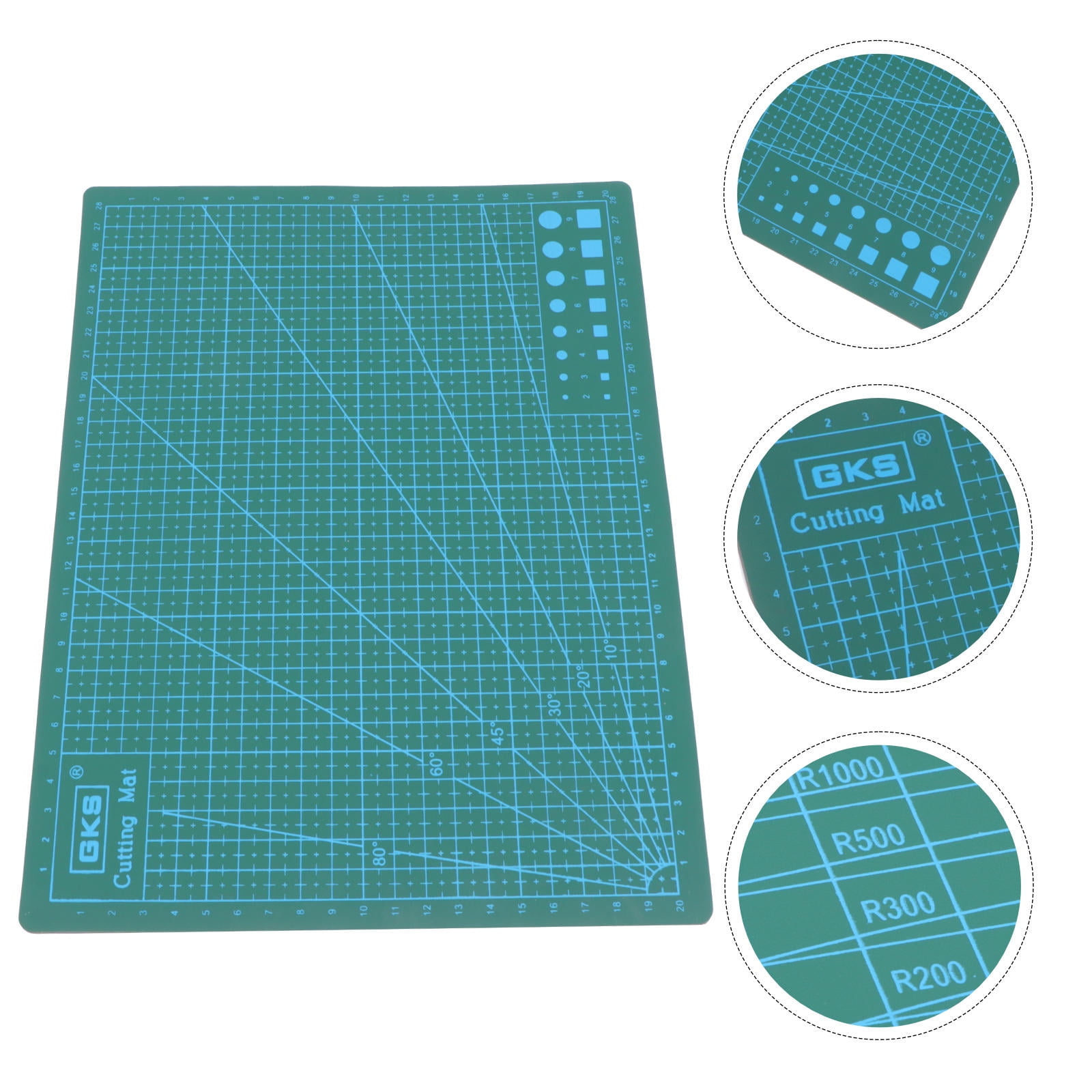 Masteelf Self Plastic Cutting Mat for Art Craft Projects NonSlip and ...