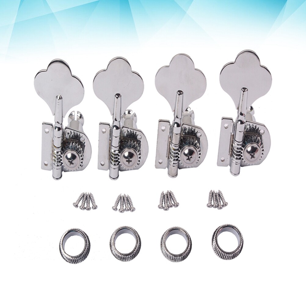 Masteelf Semiclosed Style Bass Tuning Pegs Keys Tuner Machine Heads ...