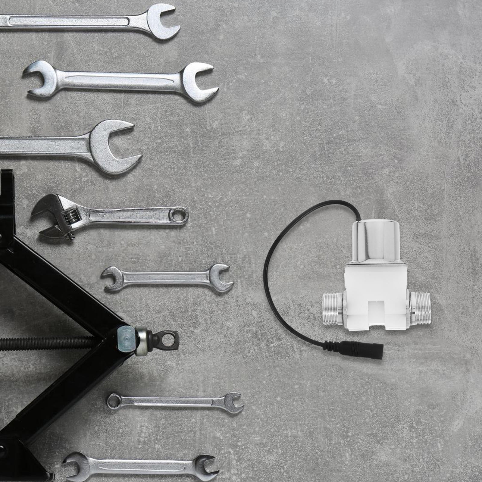 Masteelf Sensor Operated Urinal Valve Toilets Electronic Flush Valve ...