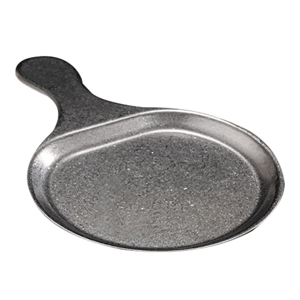 Masteelf Serving Griddle Pan Fried Egg Platte With Handle Stainless ...