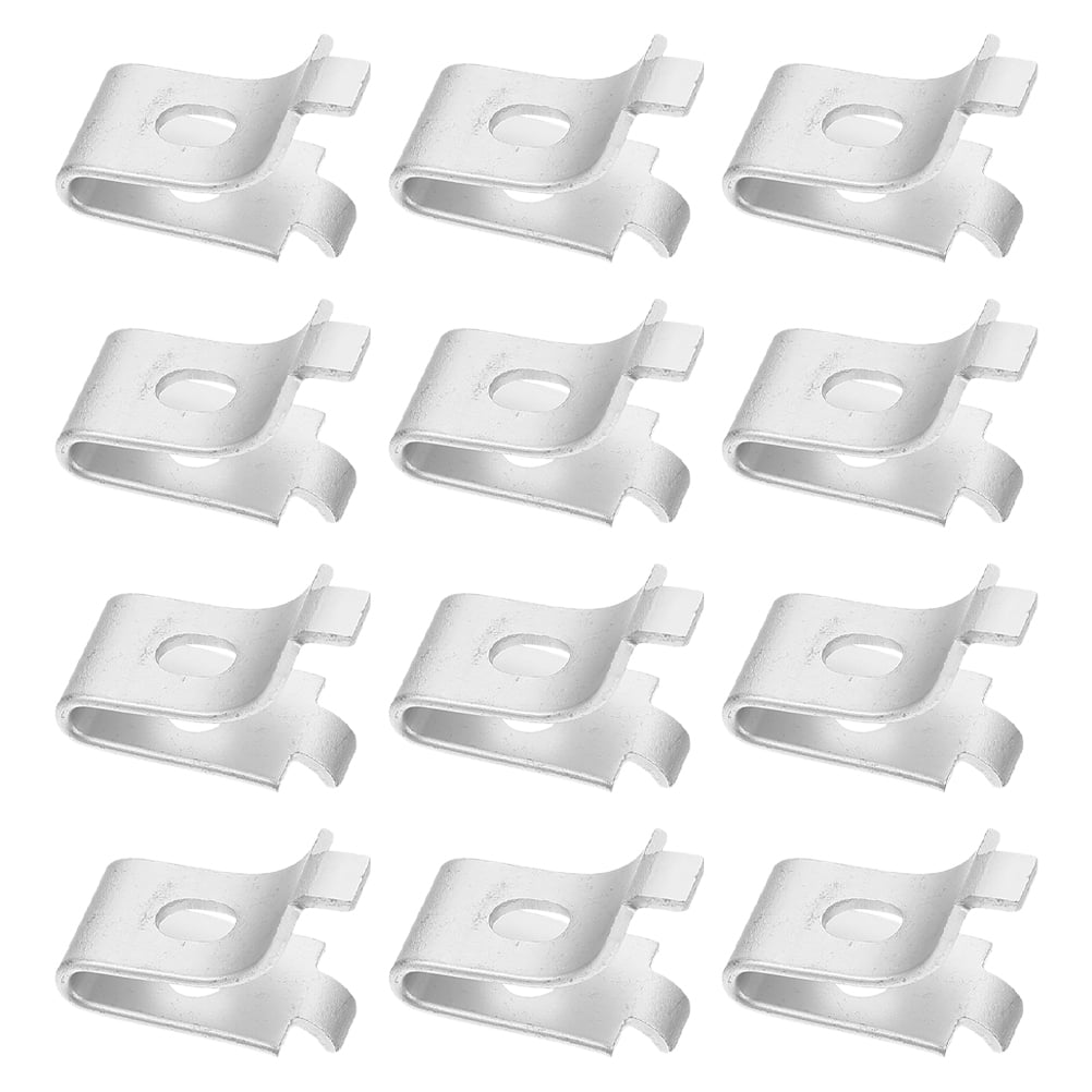 12pcs Aluminum Alloy Shelf Clips and Brackets for Cabinet Shelving ...