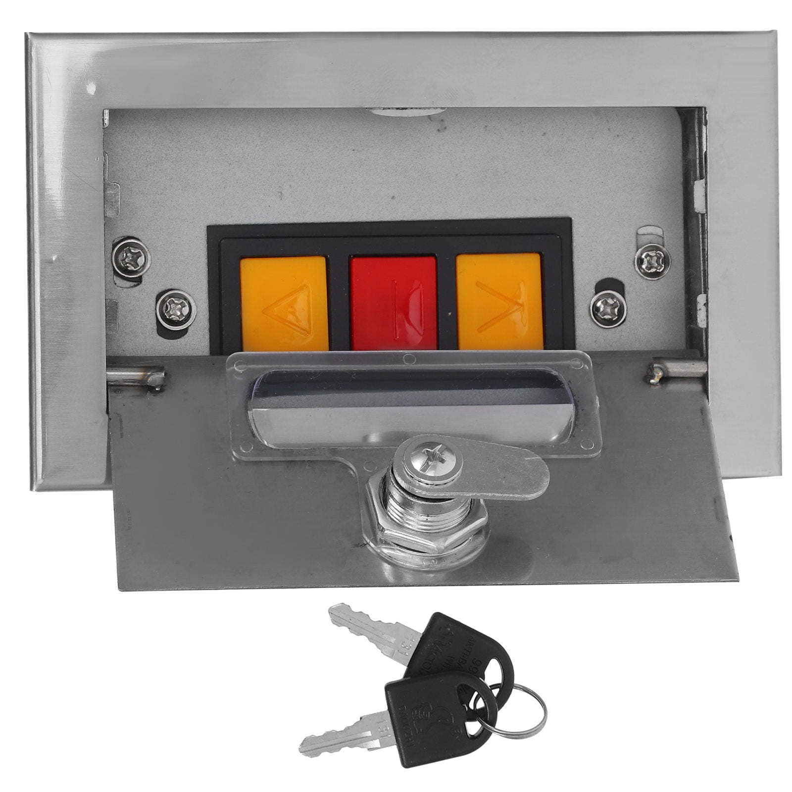 Masteelf Shutter Door Button Switch Box Push Button Starter Switch Box Box - Walmart.com