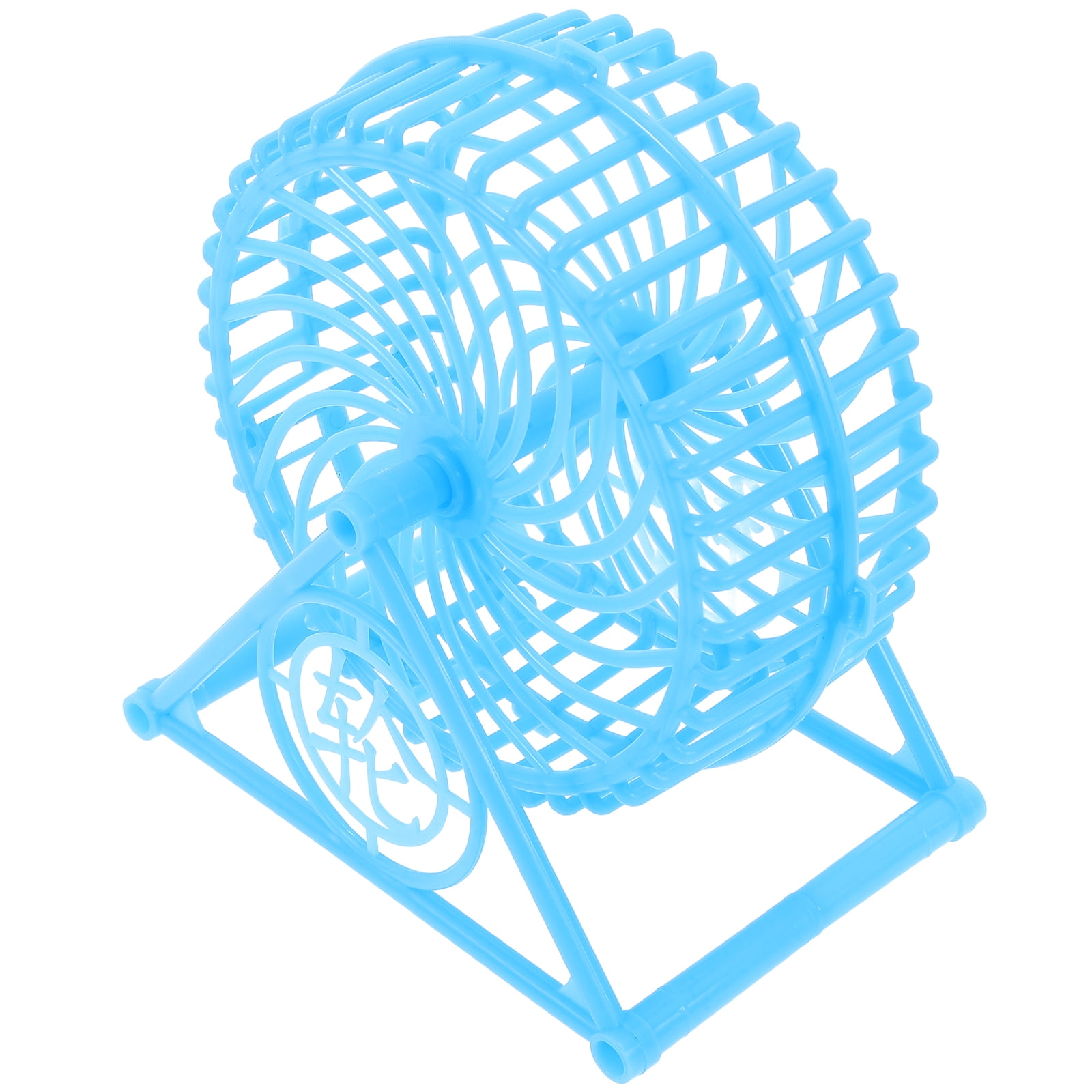 Masteelf Silent Hamster Exercise Wheel Mice Wheel with Rack Plastic ...