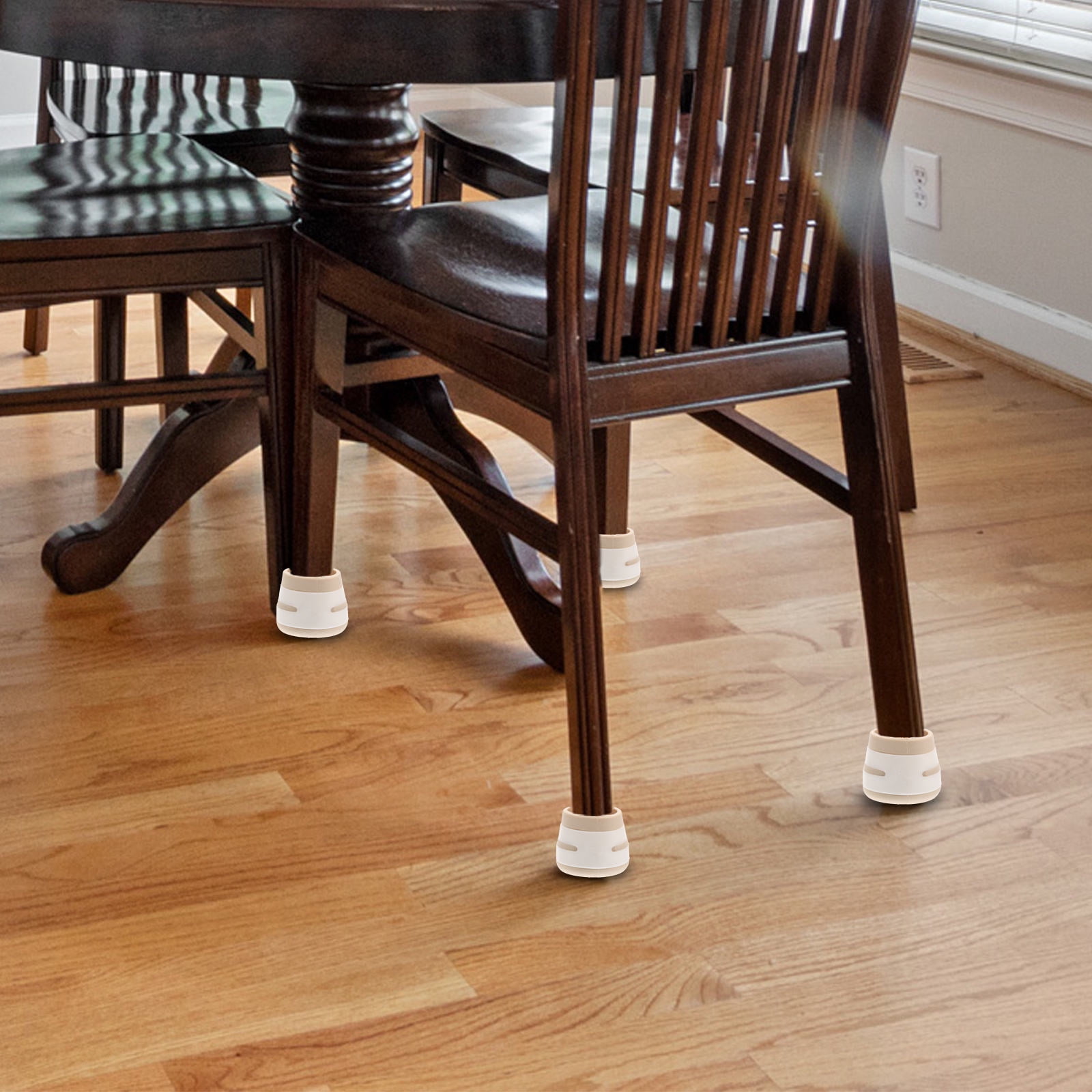Masteelf Silicone Furniture Leg Caps for Floor Protection and Stability ...