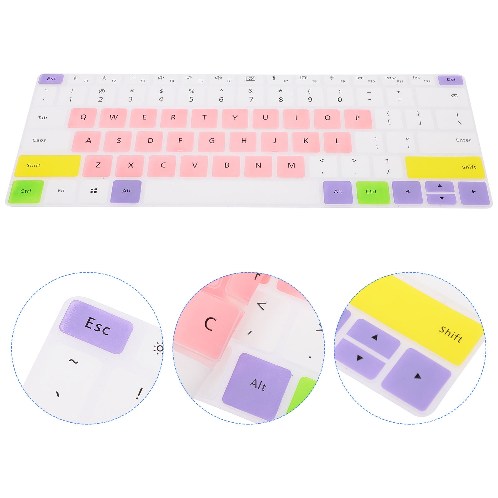 Masteelf Silicone Keyboard Cover for Protecting Laptop Keyboard and ...