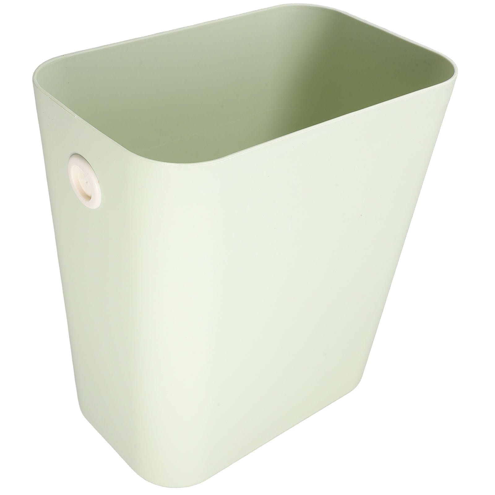 Masteelf Slim Plastic Trash Can Open Top Garbage Bin 8L Rectangular ...