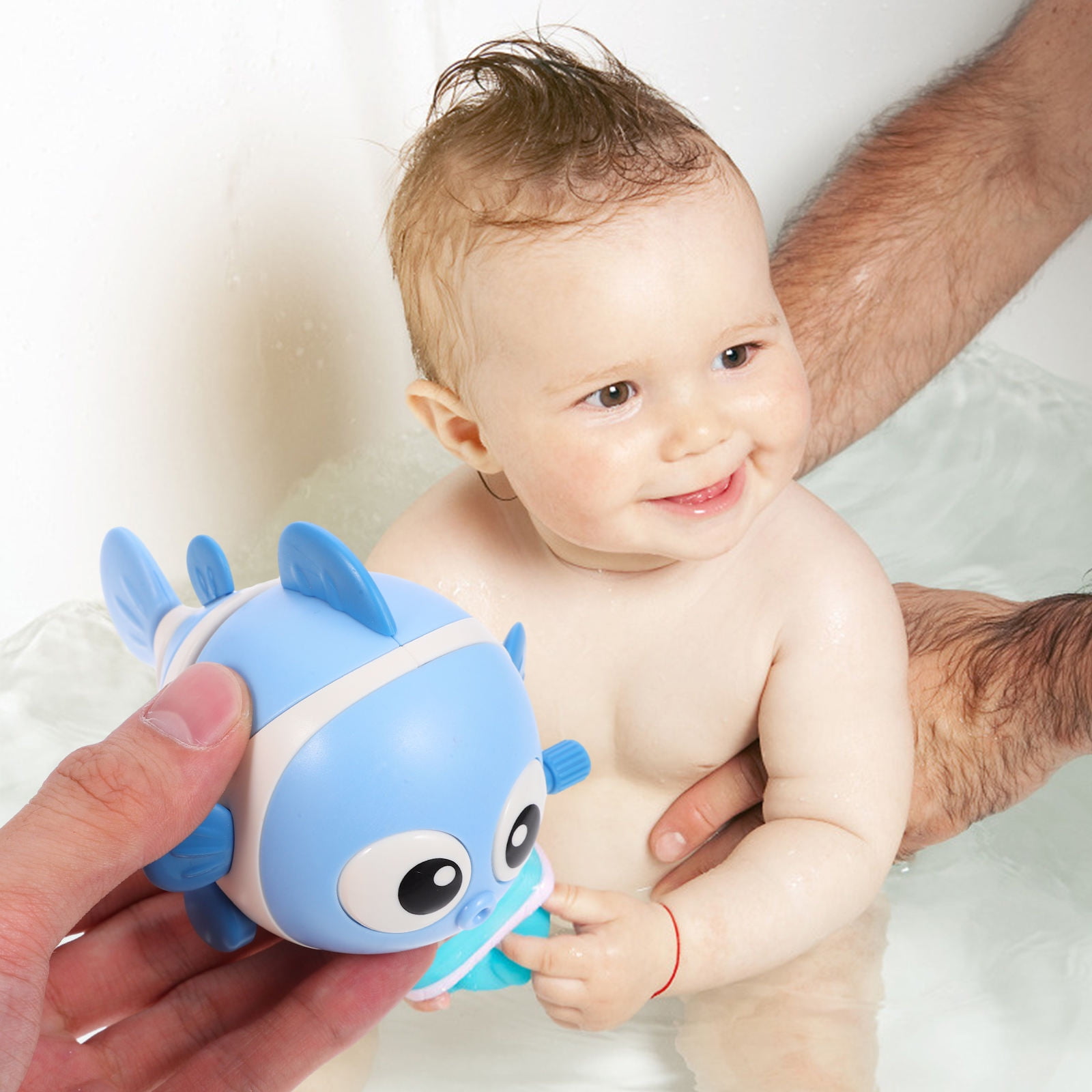 Masteelf Small Animal Toy Children Creative Bathing Toy Pool Water Toy ...