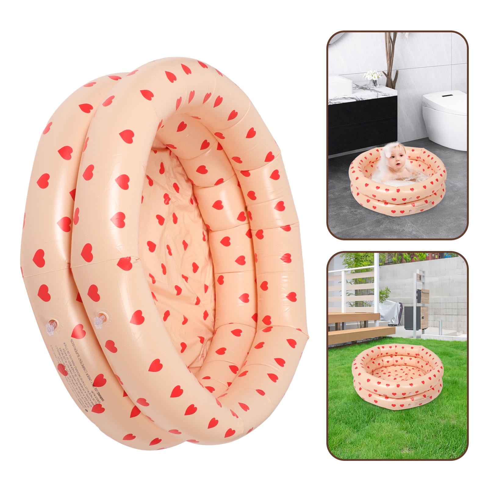 Masteelf Small Inflatable Pool for Baby Blow Up Kiddie Pool Portable ...