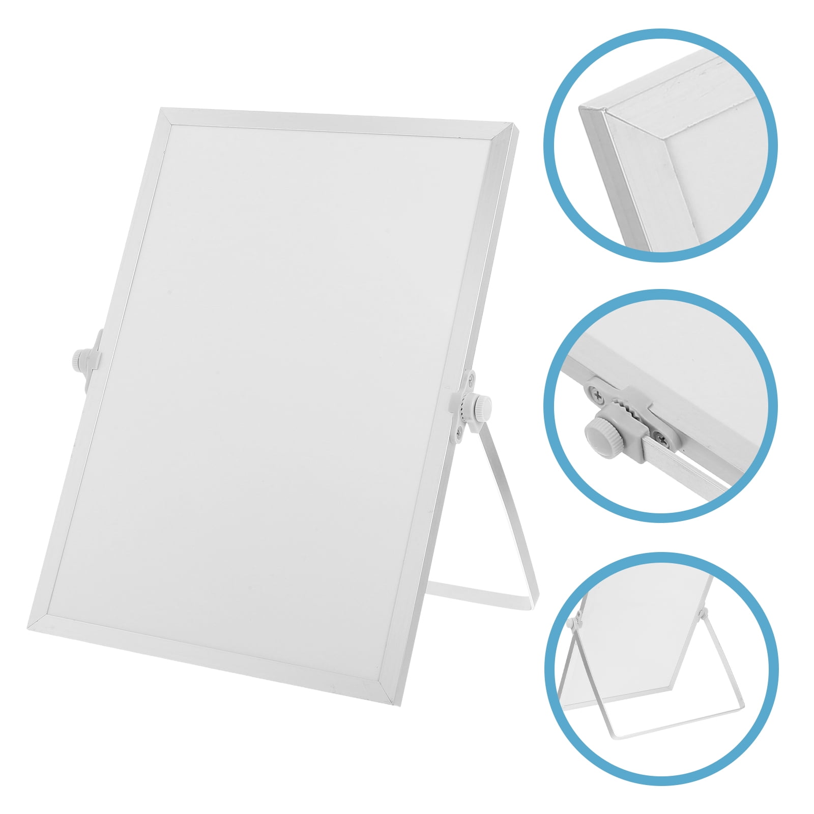 Masteelf Small Portable Whiteboard With Stand Double Sided Dry Erase ...