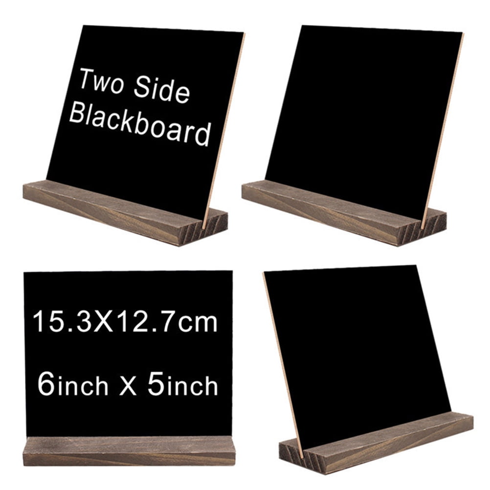 Masteelf Small Wood Blackboard Display for Store Hotel Bar ...