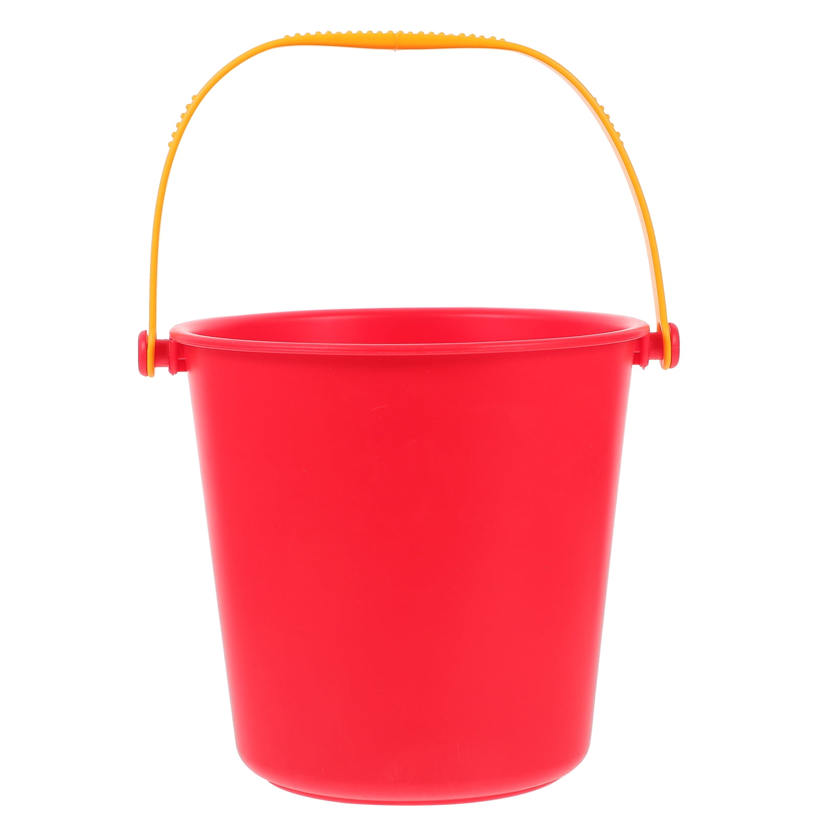 Masteelf Snow Bucket Toy Sand Beach Buckets Kids Toys Child Toddler Red ...