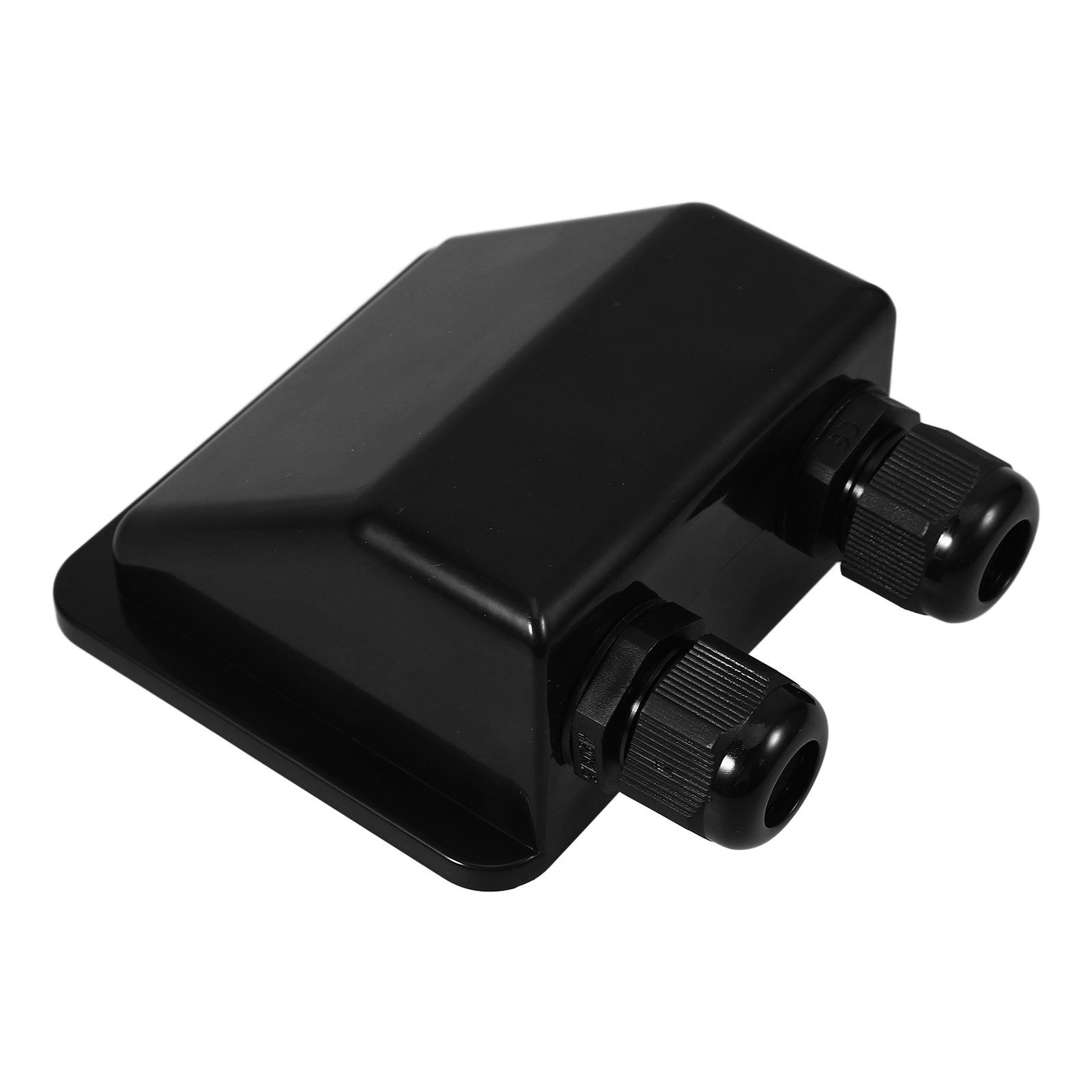 Masteelf Solar Cable Entry Gland Roof Wire Connector Box Dual Hole ...